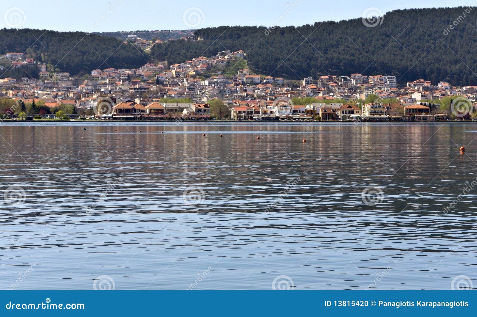 Lake of Ioannina City of Greece Stock Photo - Image of gate, coast ...