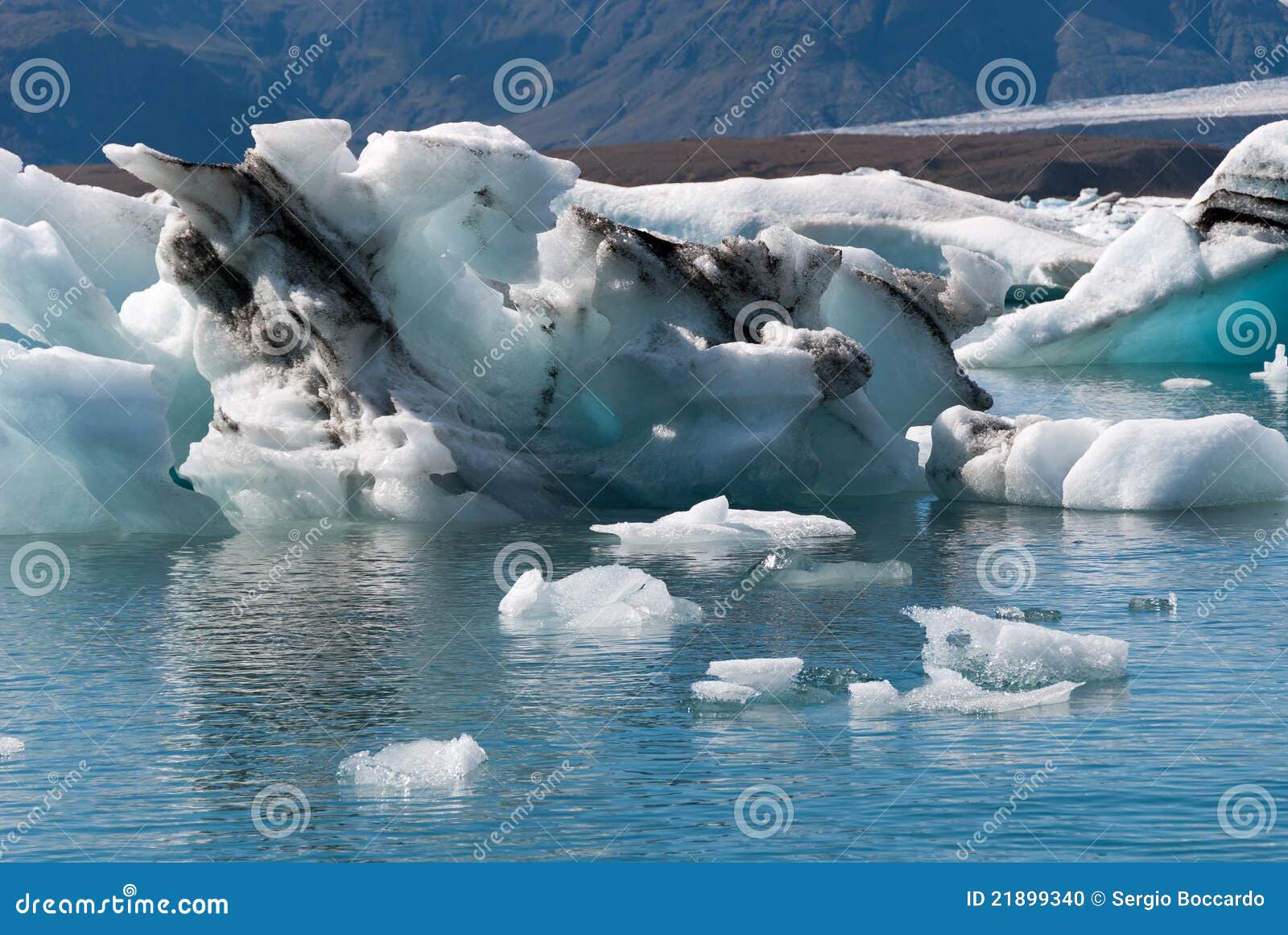Lake Jokulsarlon stock photo. Image of landscape, light - 21899340