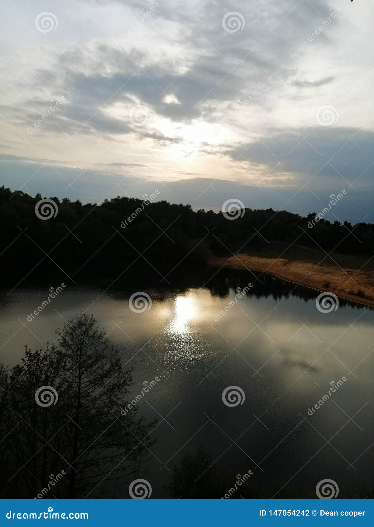 Lake of light stock photo. Image of reflection, light - 147054242