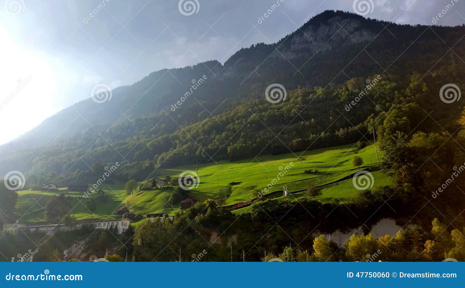 Lake Lucerene stock photo. Image of mountains, alps, scenic - 47750060