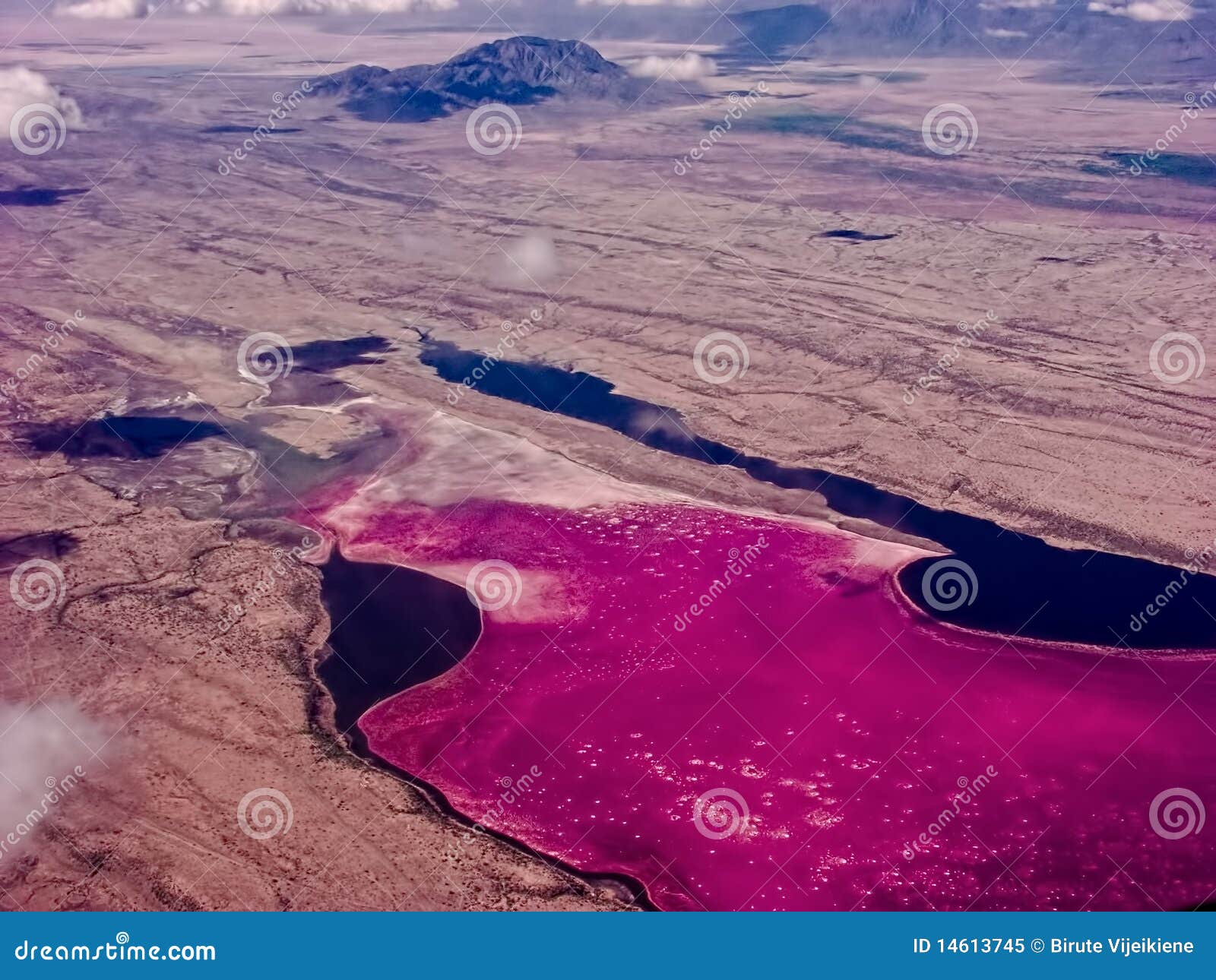 Lake Magadi in Kenya stock image. Image of valley, mineral - 14613745