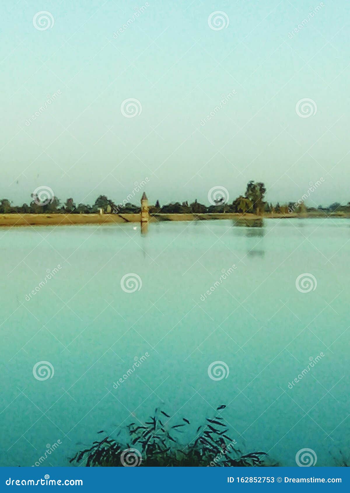Lake Merced stock image. Image of river, fall, scenery - 162852753