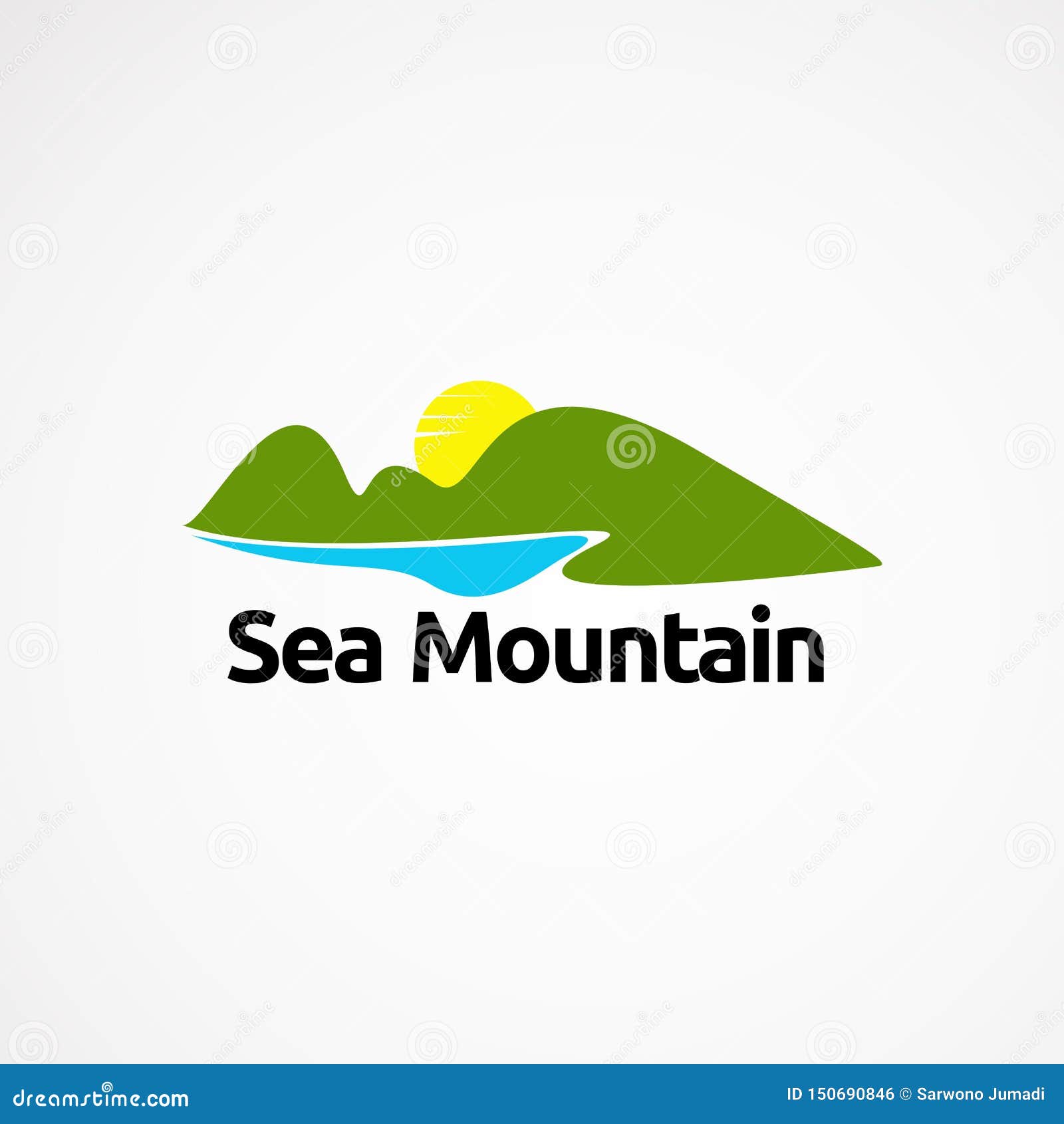 Lake Mountain Logo Designs Concept, Icon, Element, and Template for ...