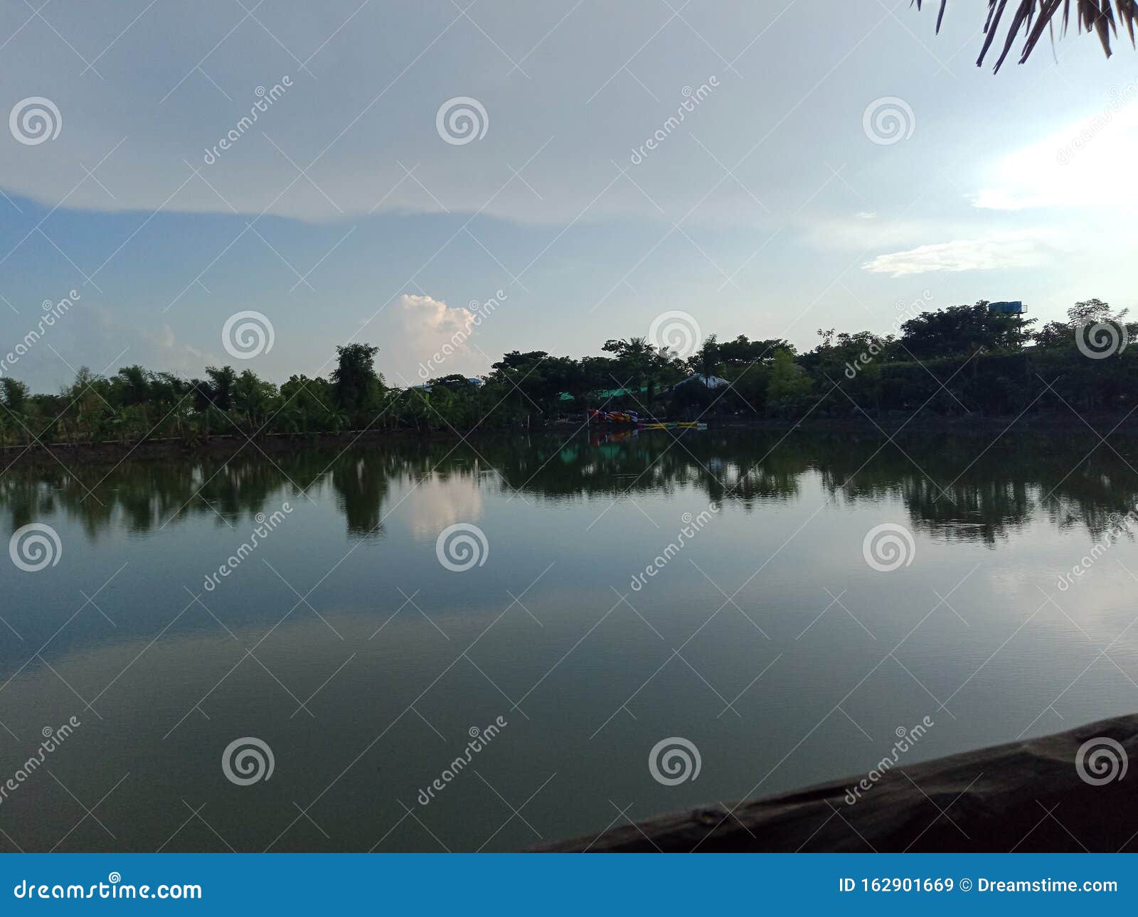 The Lake of Myanmar it Have Green Colour Stock Image - Image of green ...