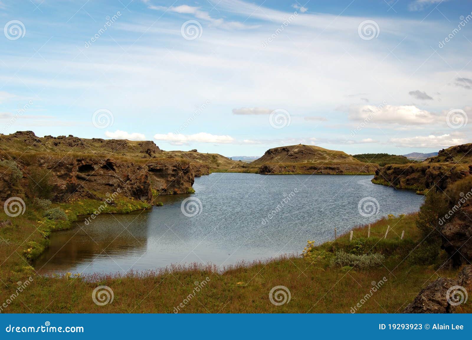 Lake Myvatn, Iceland stock image. Image of water, nordic - 19293923