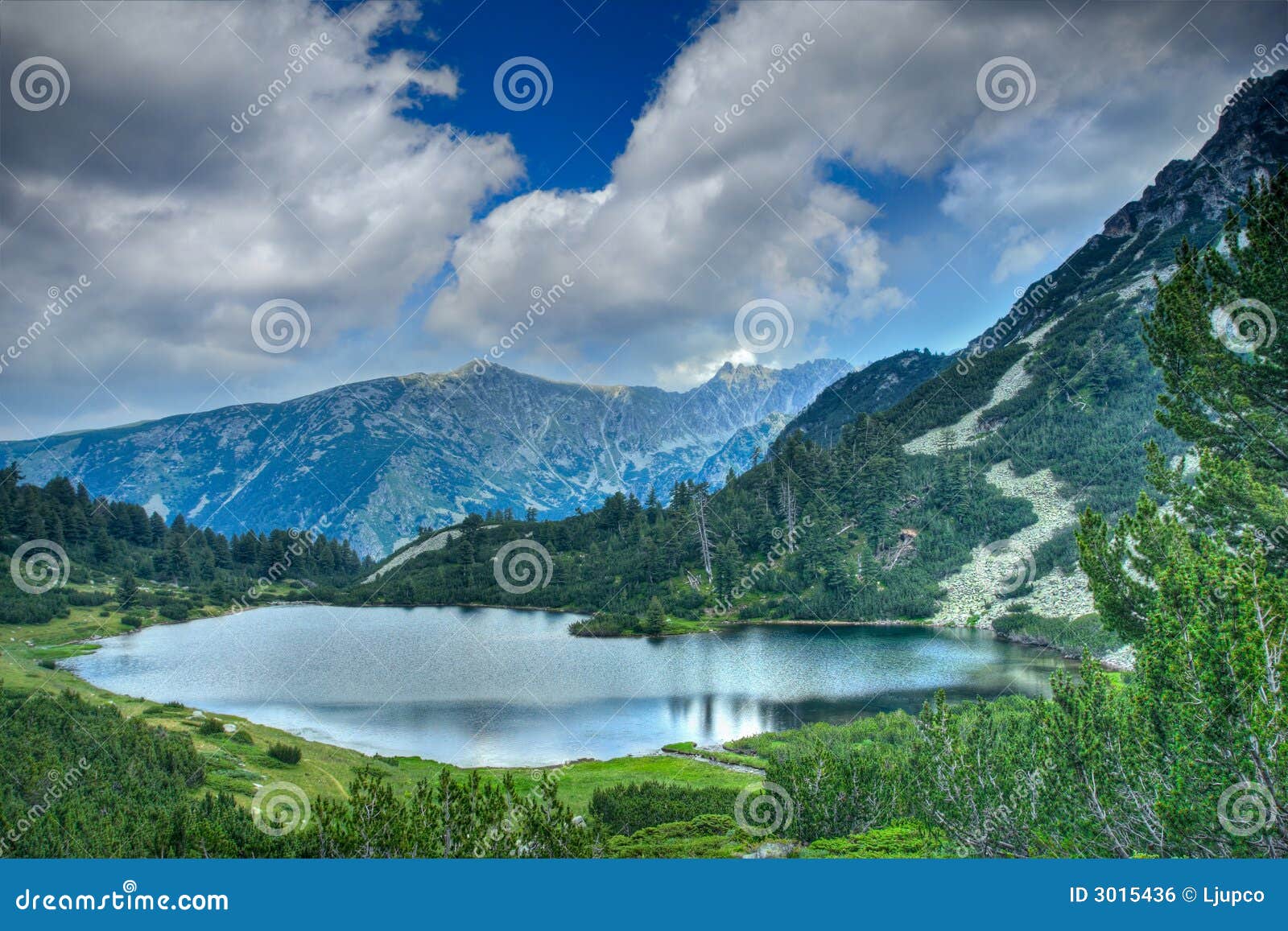 Lake in National Park Pirin Stock Photo - Image of nature, pirin: 3015436