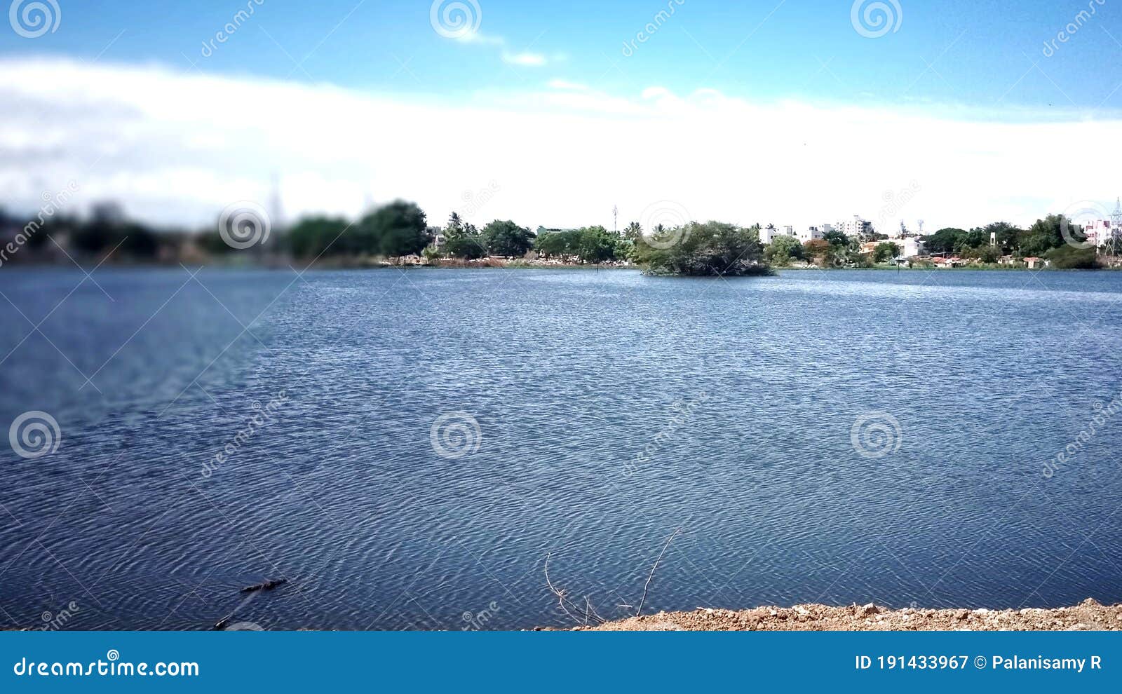 Lake Naul stock image. Image of blue, lake, naul, water - 191433967