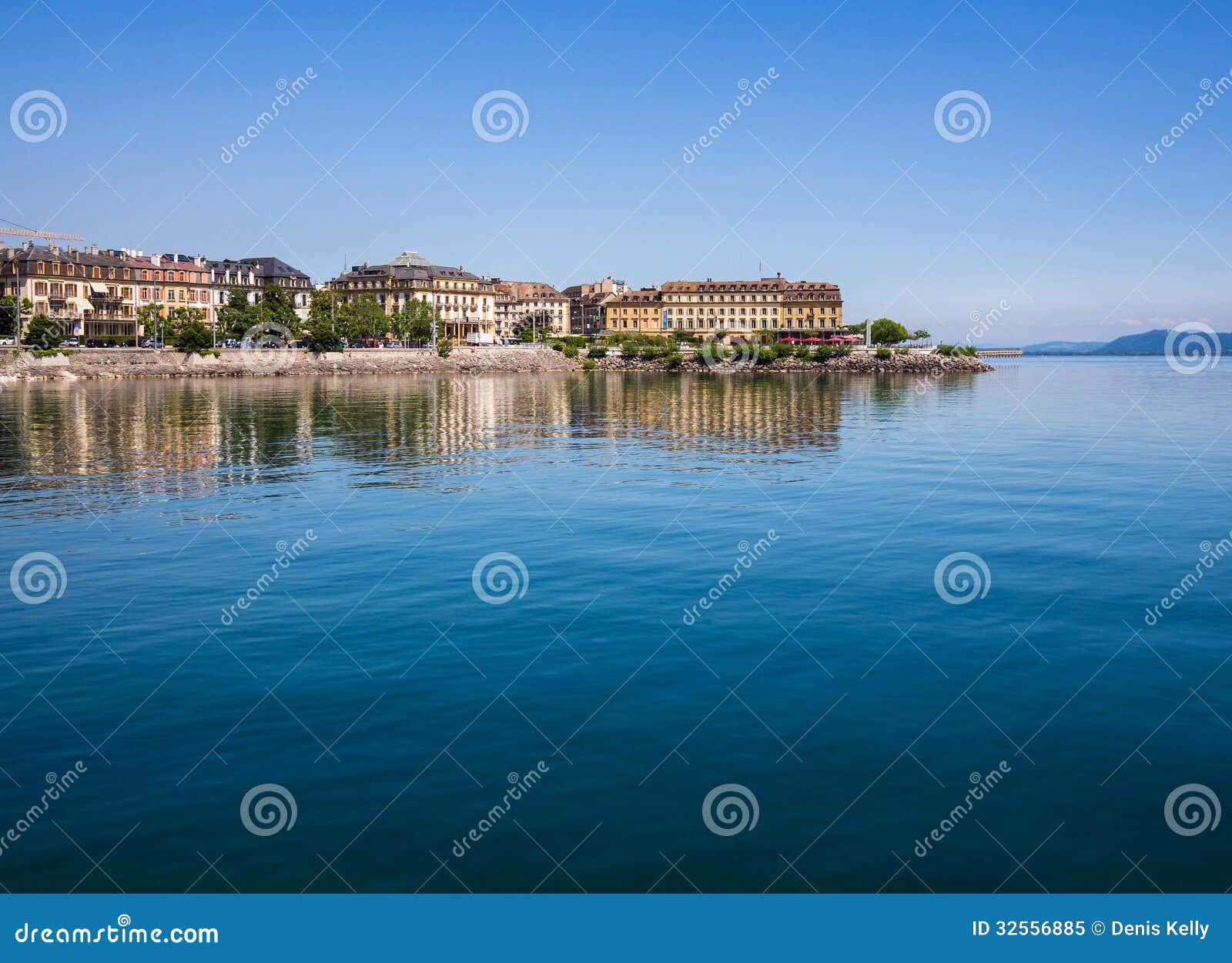 Lake Neuchatel, Switzerland Stock Image - Image of view, neuchatel ...