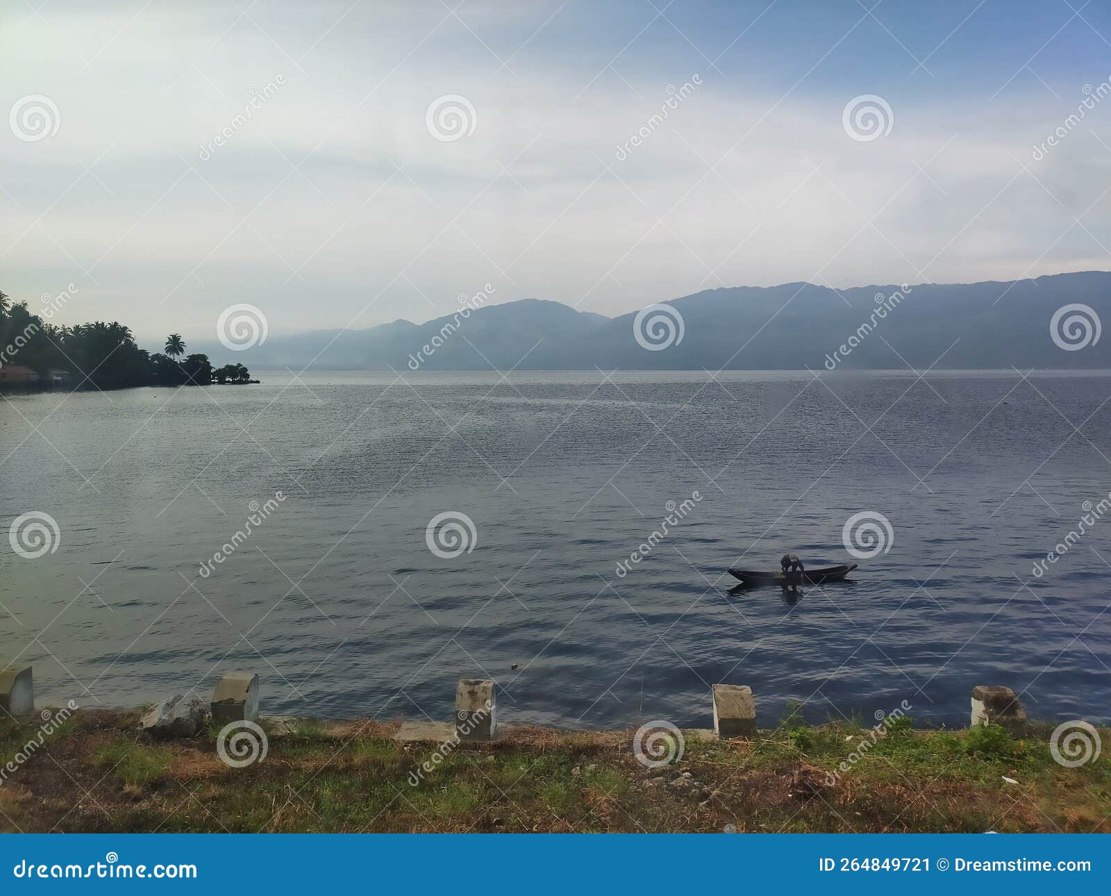 Lake is One of People S Livelihood Editorial Photo - Image of horizon ...