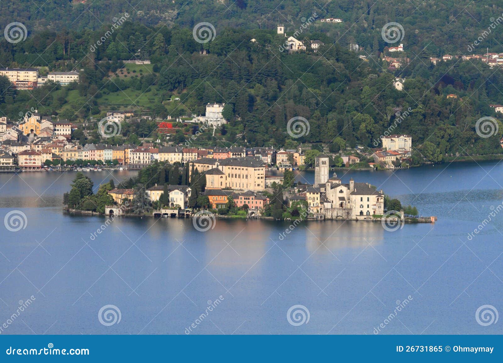 Lake Orta Near Milan, Italy Stock Image - Image of lago, piemonte: 26731865