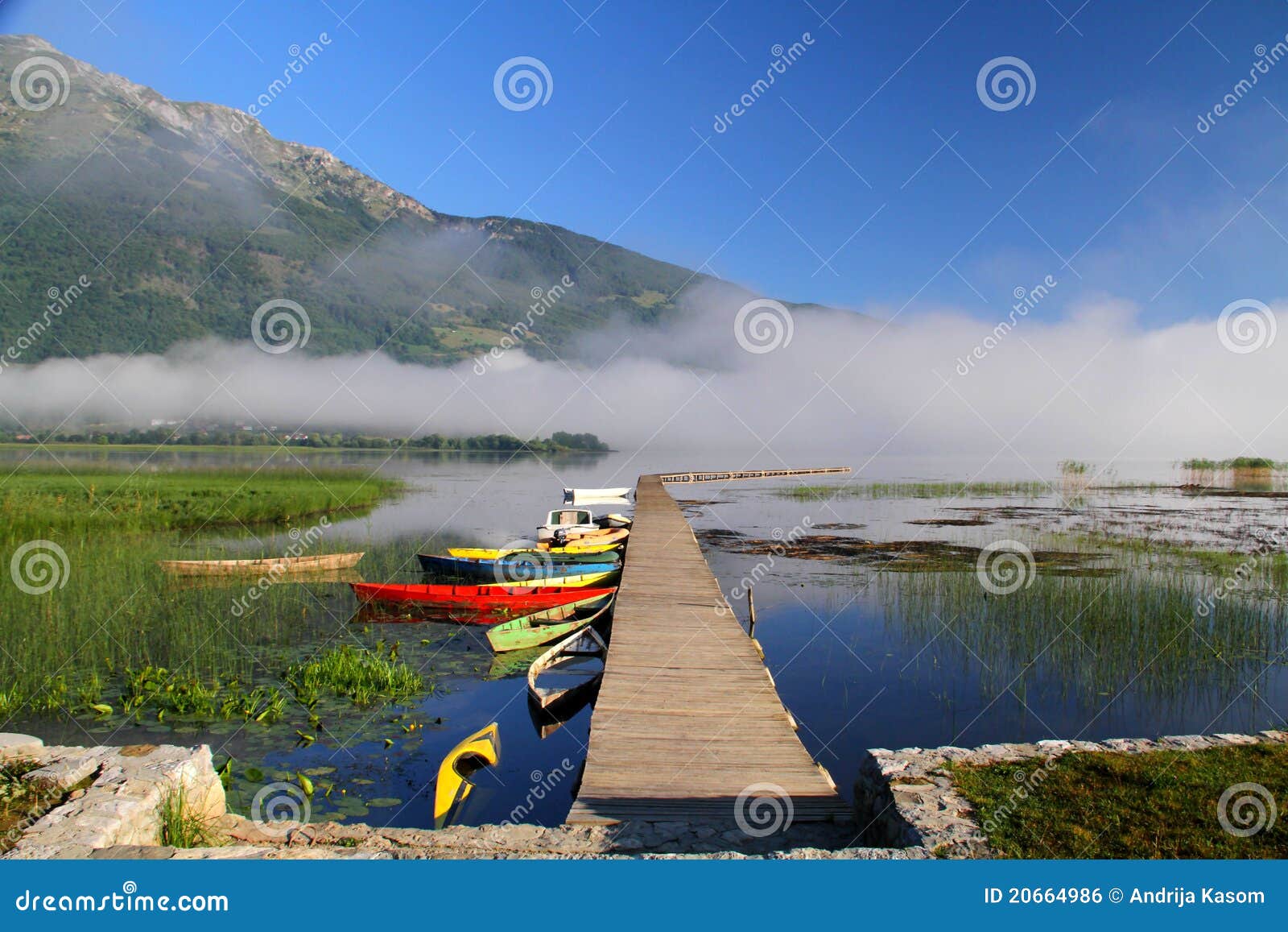 Lake Plav stock photo. Image of beauty, montenegro, mountains - 20664986