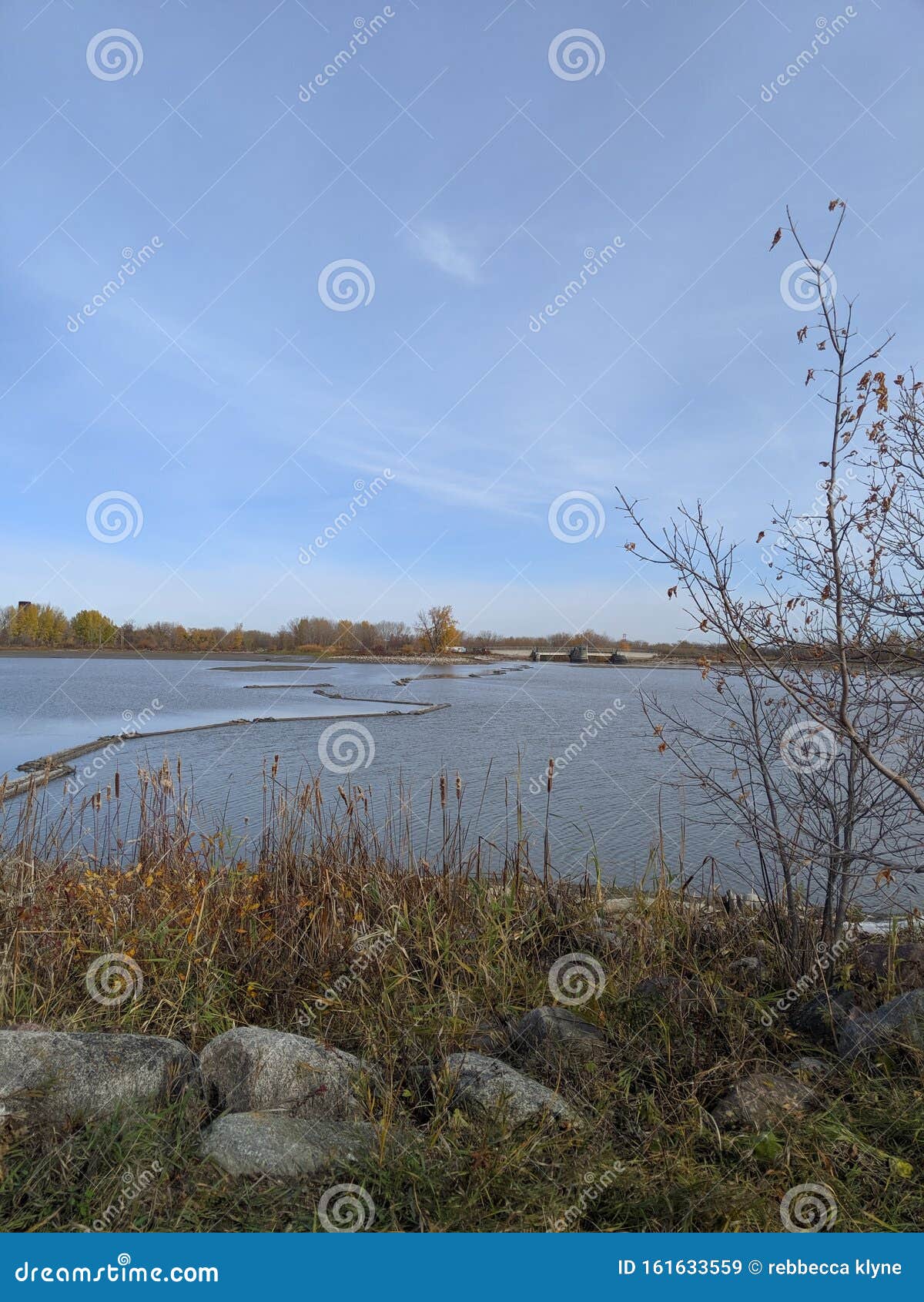The Lake in Portage La Prairie Stock Image - Image of portage, fall ...