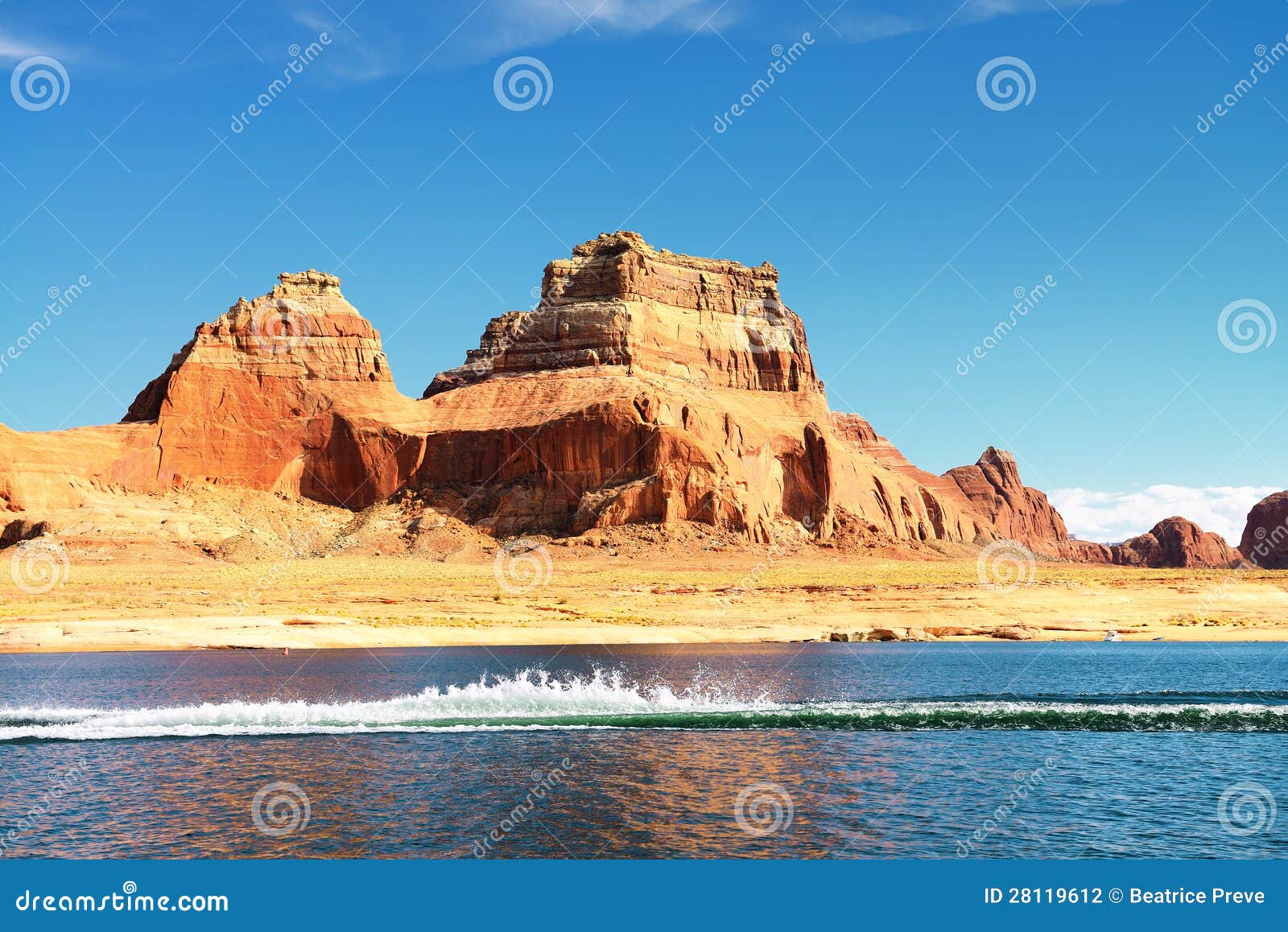 Lake powell stock photo. Image of sunset, nature, america - 28119612