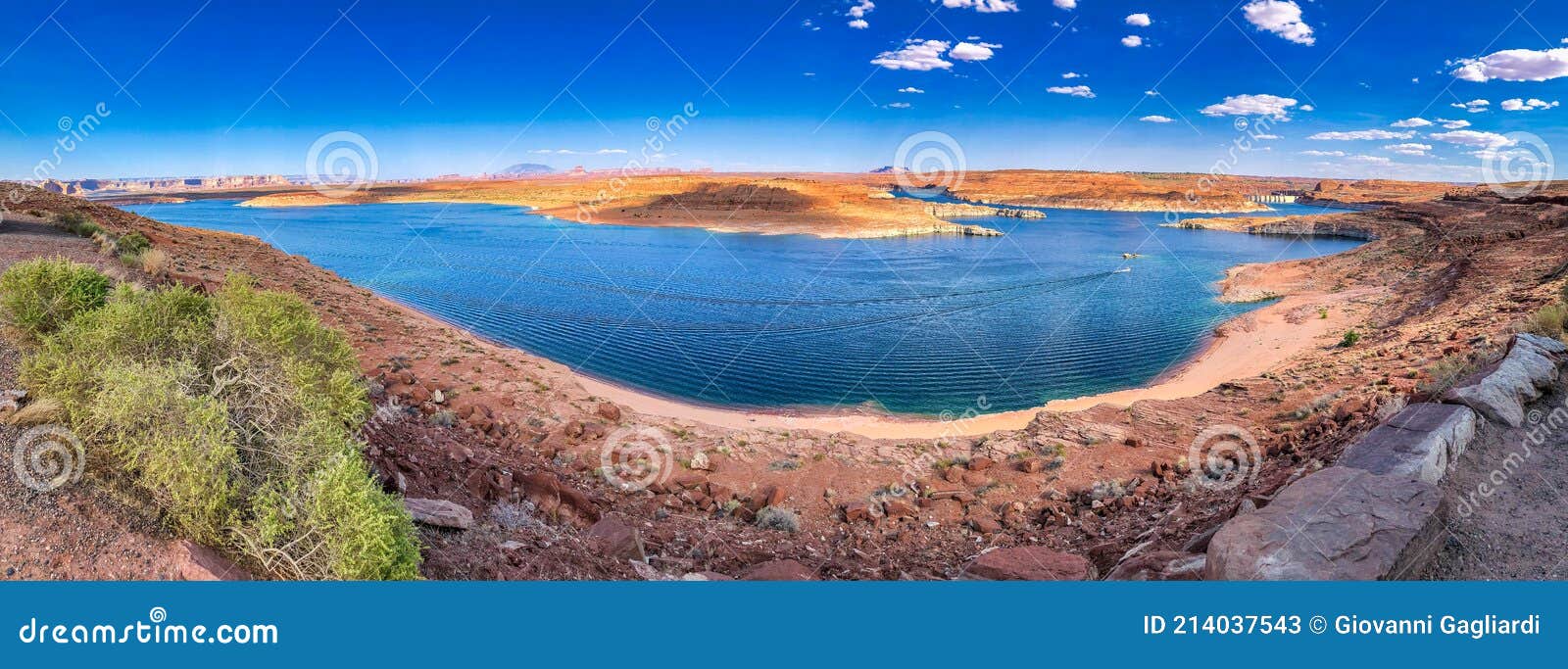 Lake Powell Colors at Sunset, Arizona Stock Image - Image of national ...