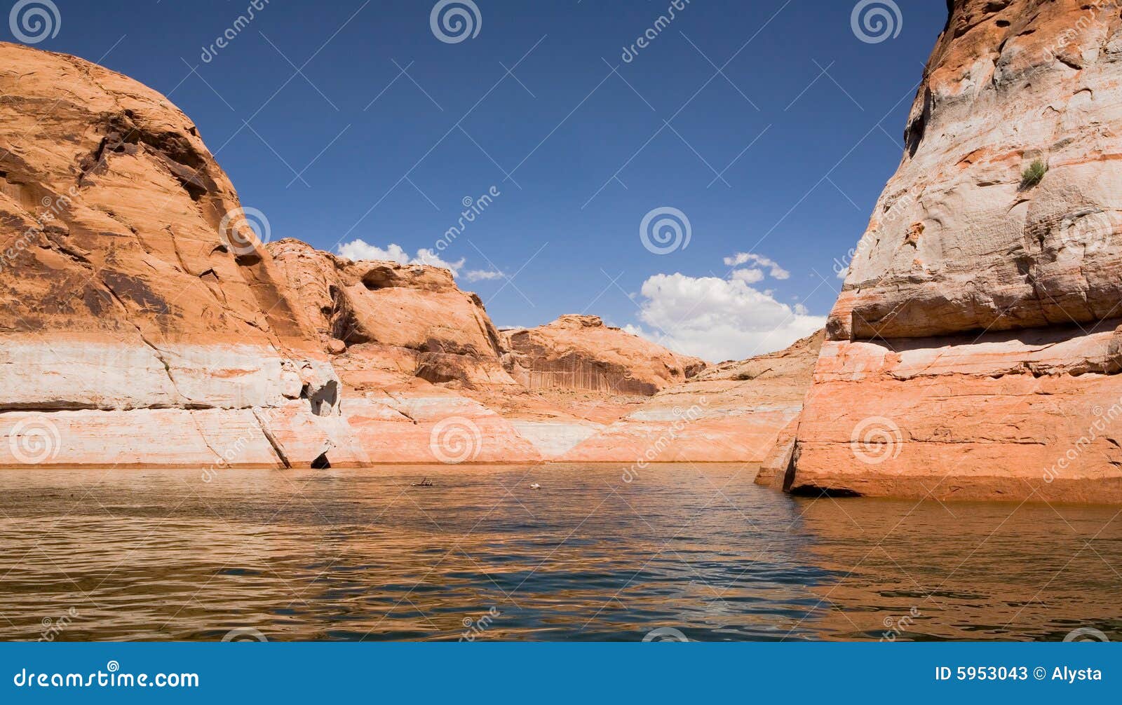 Lake Powell and Glen Canyon Stock Image - Image of recreation, nature ...