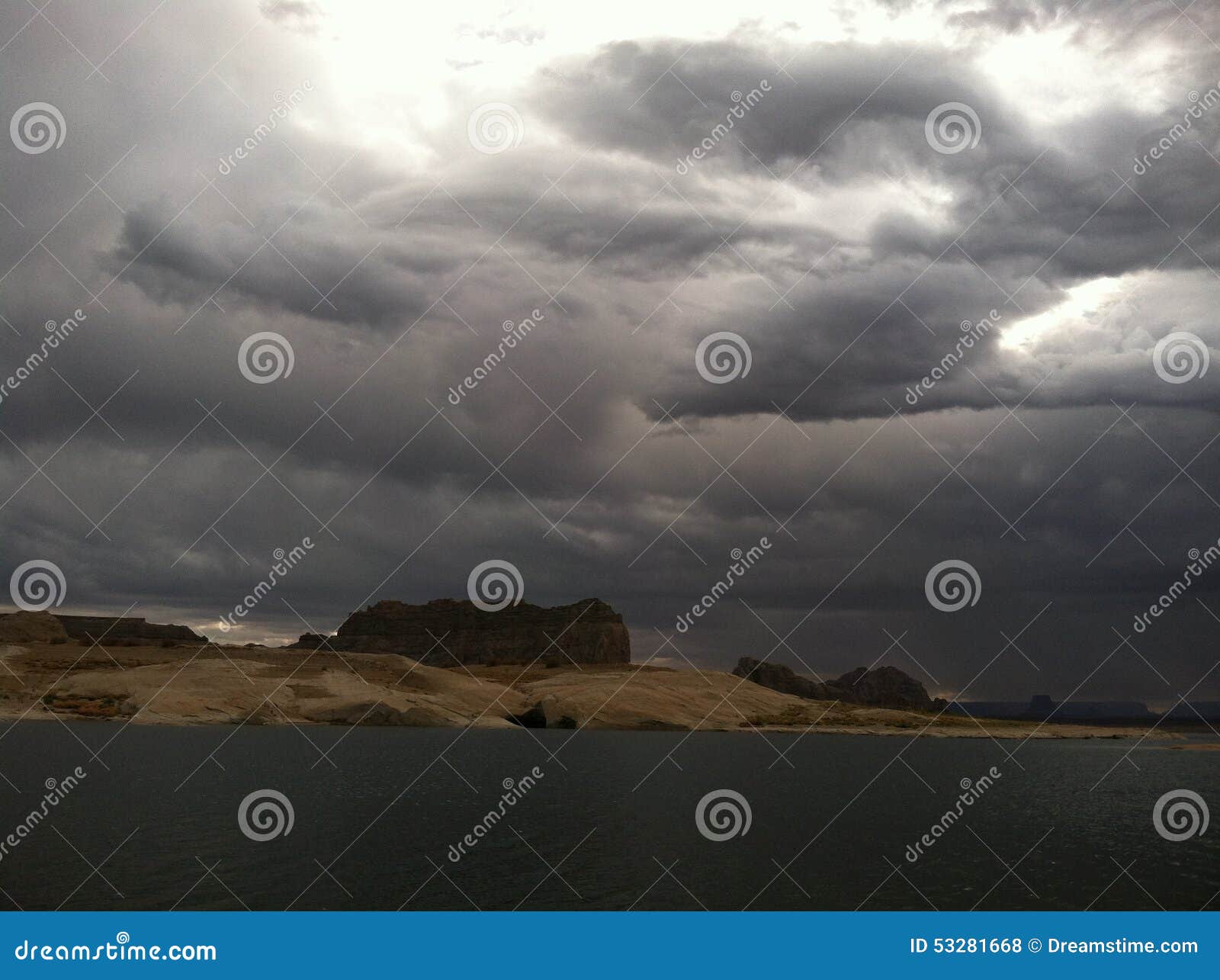 Lake Powell stock photo. Image of coast, lake, powell - 53281668