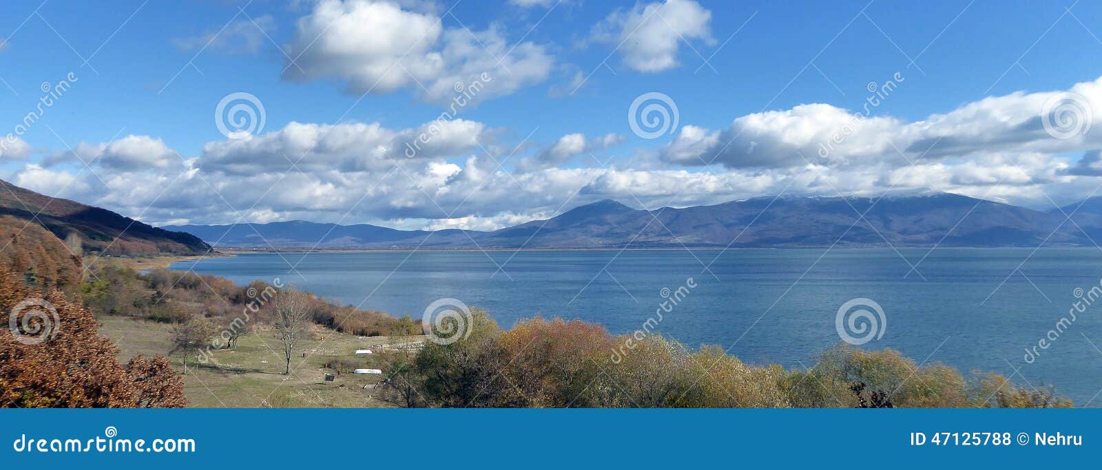 Lake Prespa, Macedonia stock photo. Image of road, countryside - 47125788