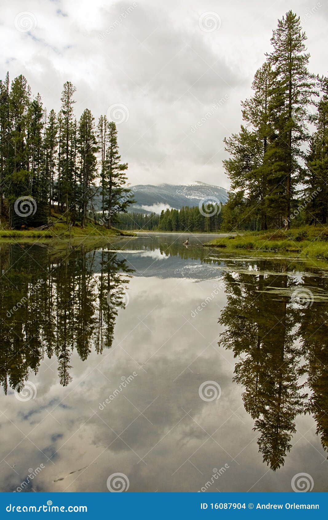 Lake Reflection stock photo. Image of lake, scenery, water - 16087904