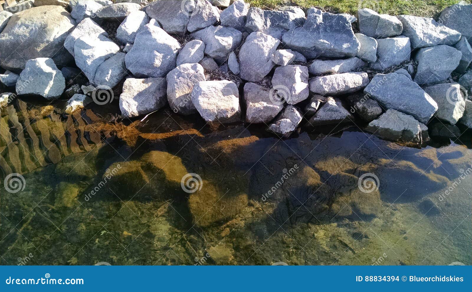 Lake rocks stock photo. Image of water, lake, rocks, shore - 88834394