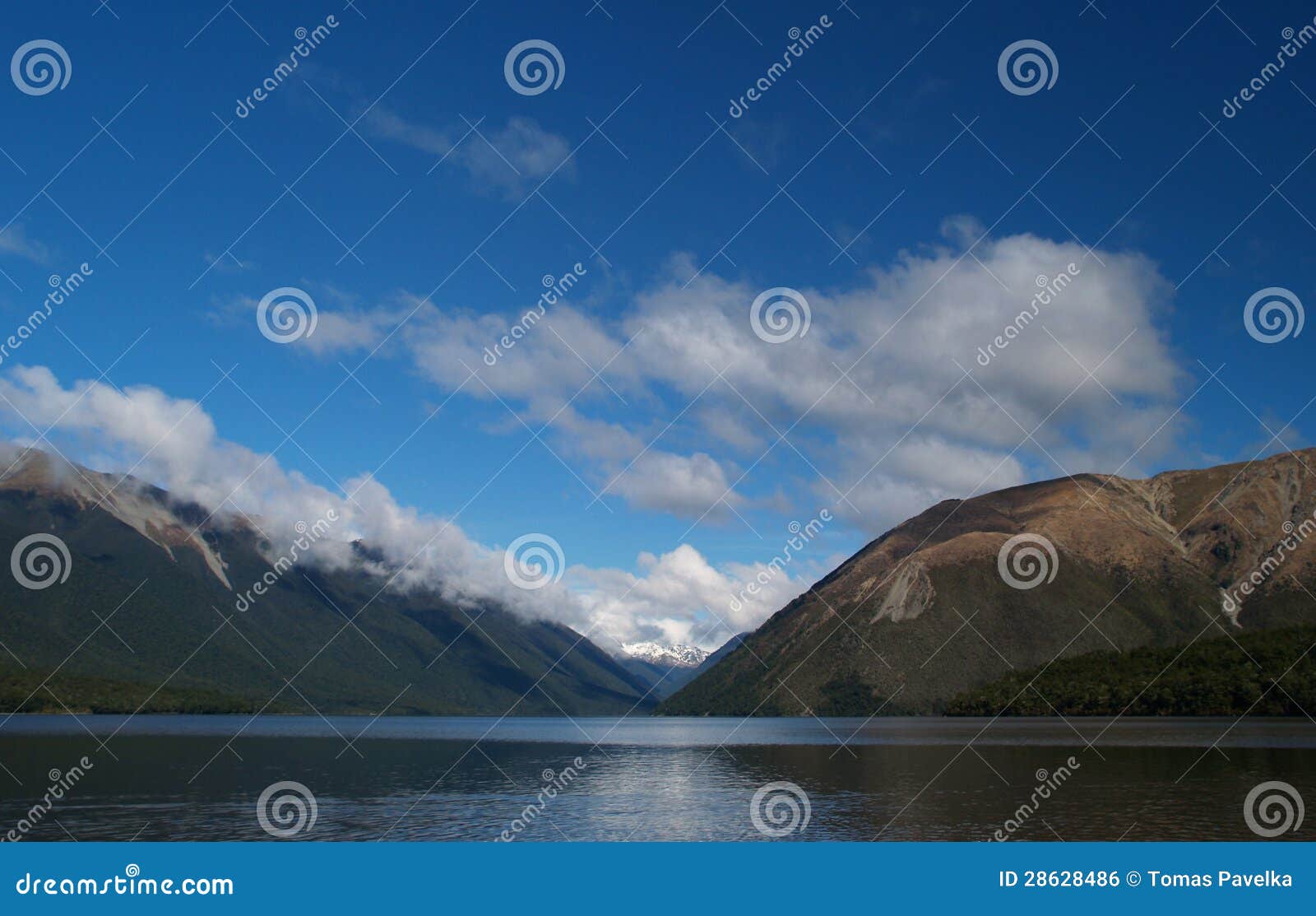 Lake Rotoiti, Nelson Lakes National Park, Tasman, New Zealand Stock ...