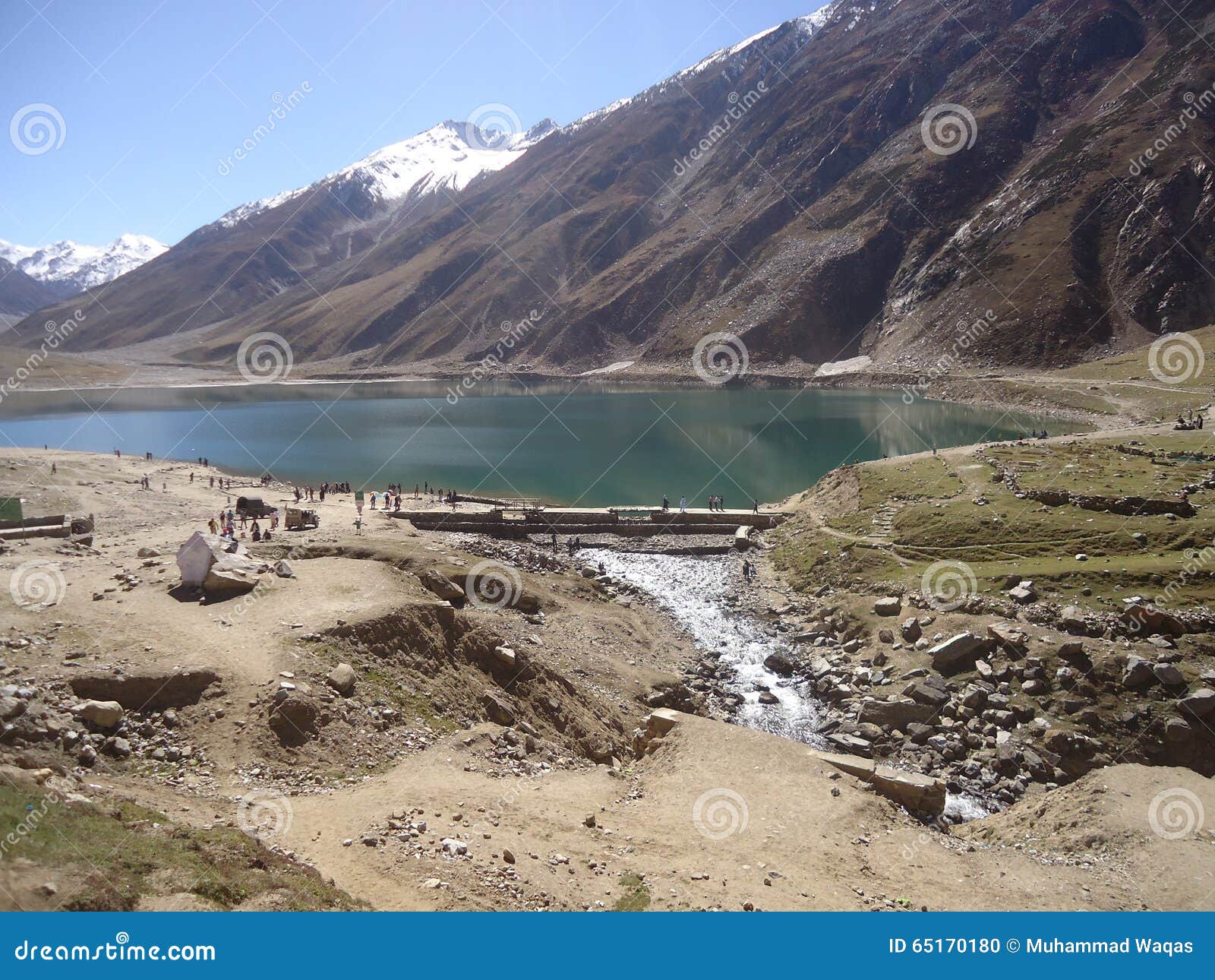 Lake Saif Ul Malook Pakistan Stock Photo - Image of mountains, naran ...