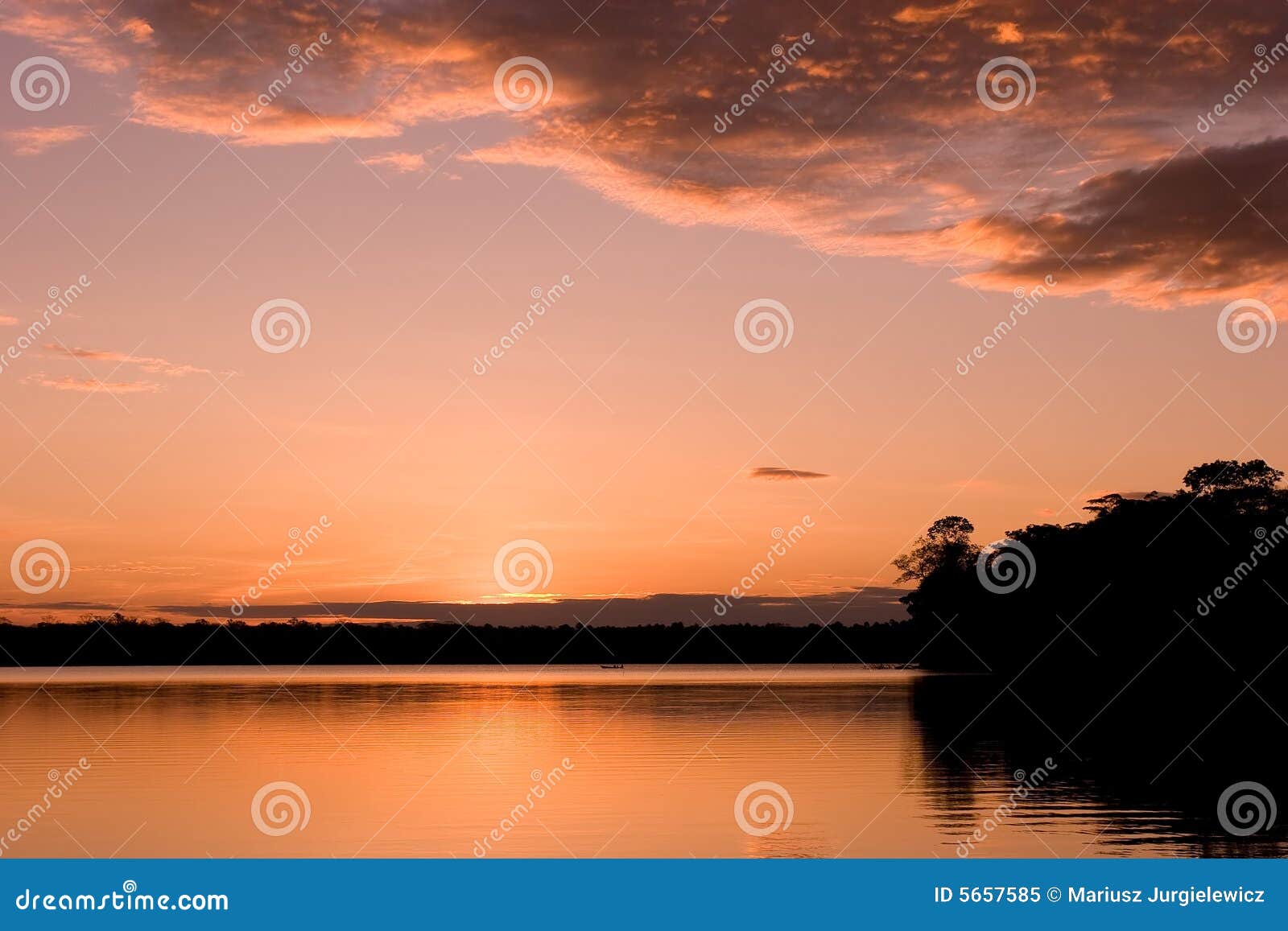 Lake Sandoval stock image. Image of water, rainbow, jungle - 5657585