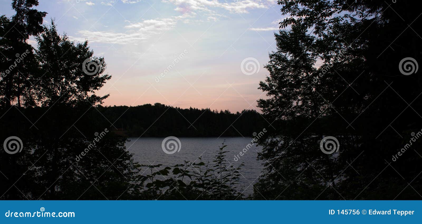 Lake scene stock photo. Image of family, restful, park - 145756