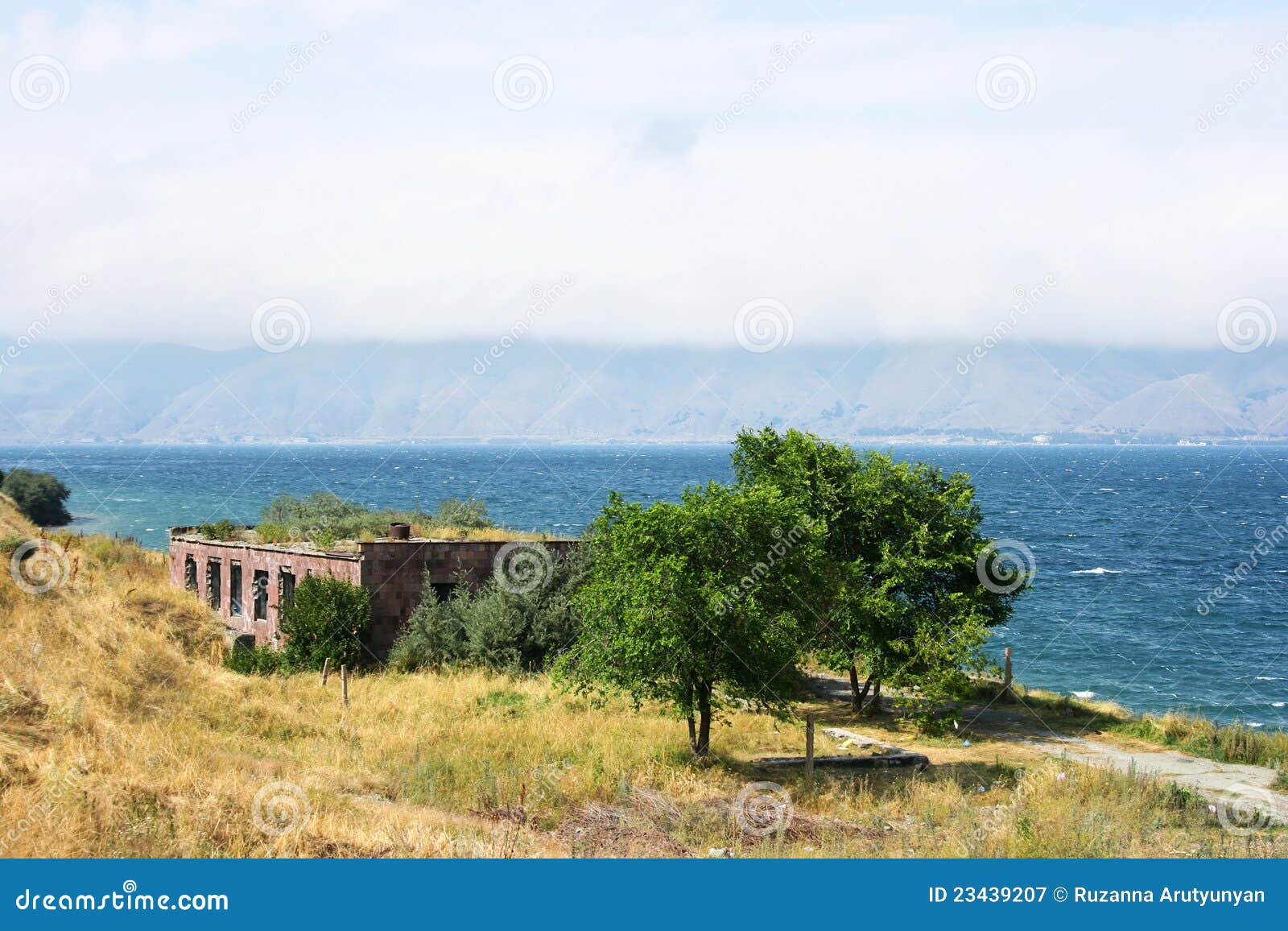 Lake Sevan in Armenia stock image. Image of tourism, armenian - 23439207