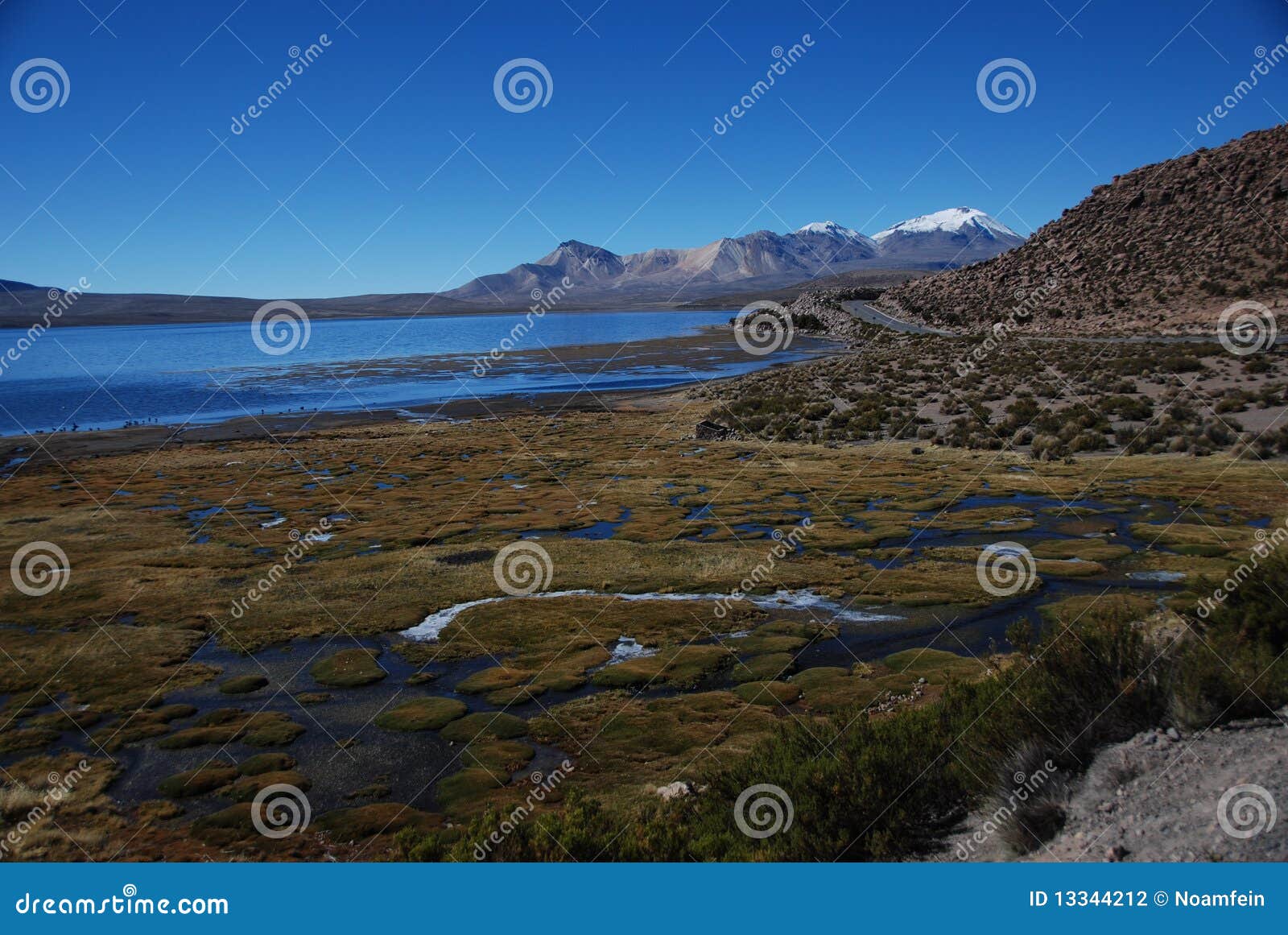 Lake Shore and Mountain Ridge Stock Photo - Image of ridge, travel ...