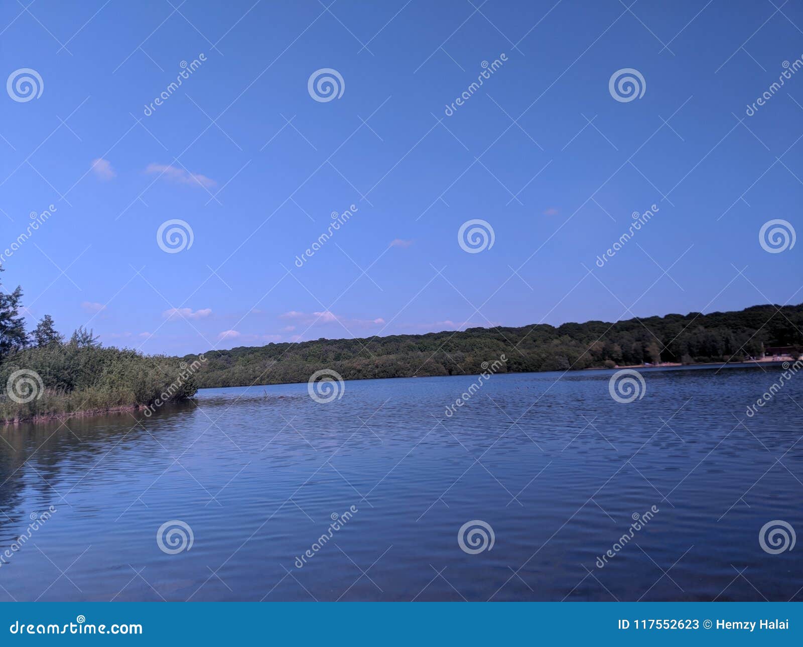 Lake side views stock image. Image of skies, lake, side - 117552623