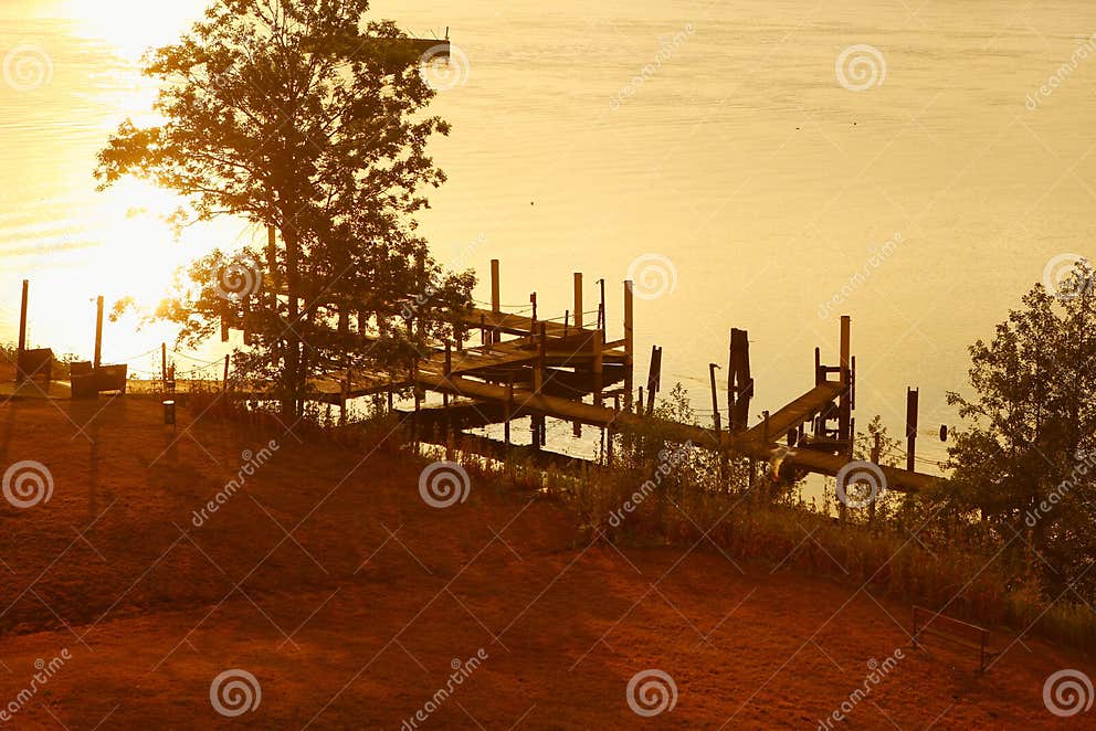 Lake in sunrise in buffalo stock photo. Image of state - 26525864