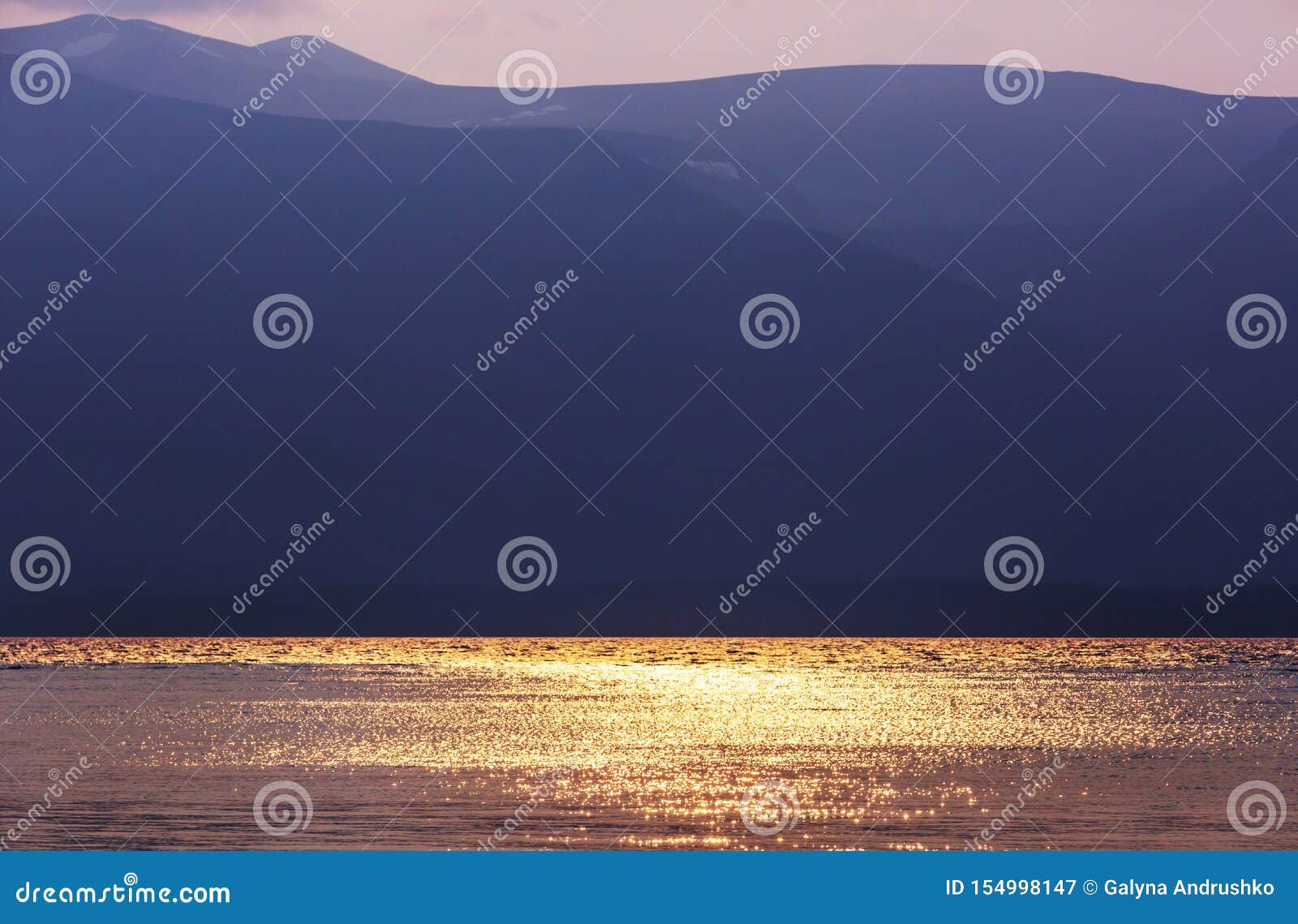 Lake on sunset stock image. Image of sunset, outdoors - 154998147