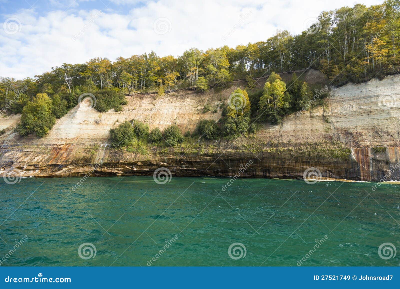 Lake Superior Cliff Scenic stock image. Image of peninsula - 27521749