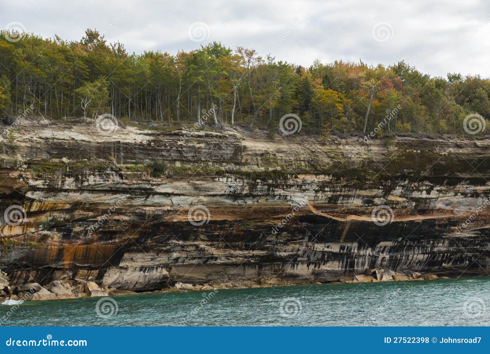 Lake Superior Cliff Scenic stock photo. Image of upper - 27522398