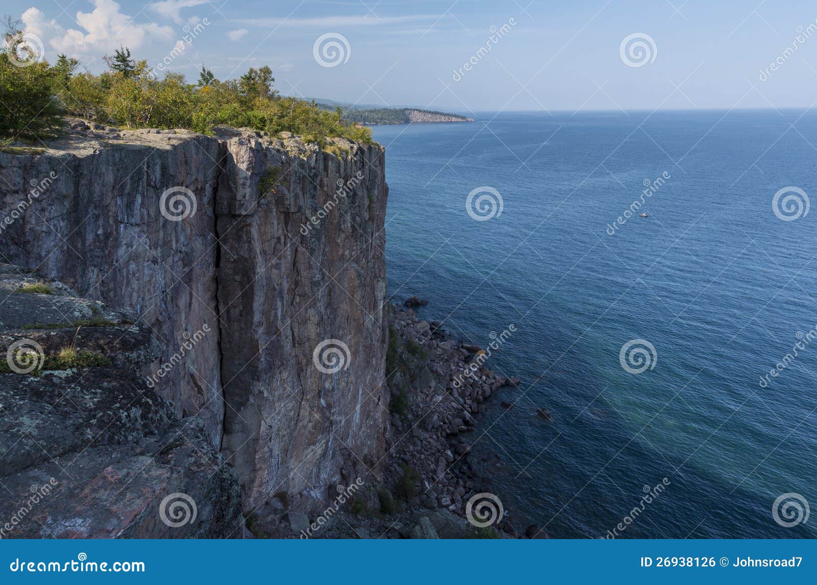 Lake Superior Palisade Head Stock Photo - Image of autumn, head: 26938126