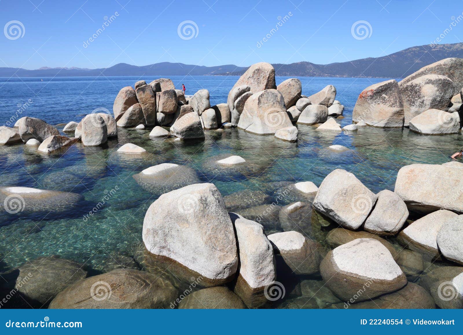 Lake Tahoe stock photo. Image of activities, tahoe, rocks - 22240554