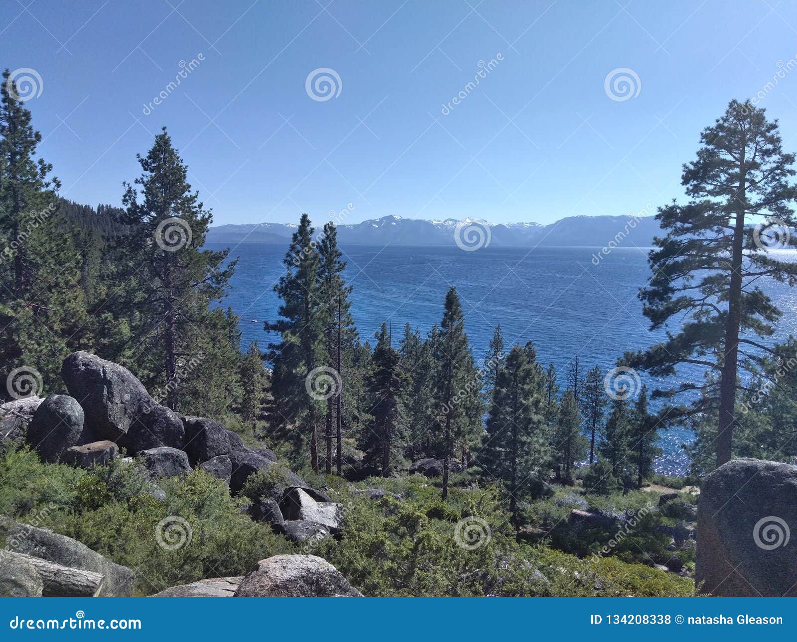 Lake Tahoe stock photo. Image of nature, peacefulness - 134208338
