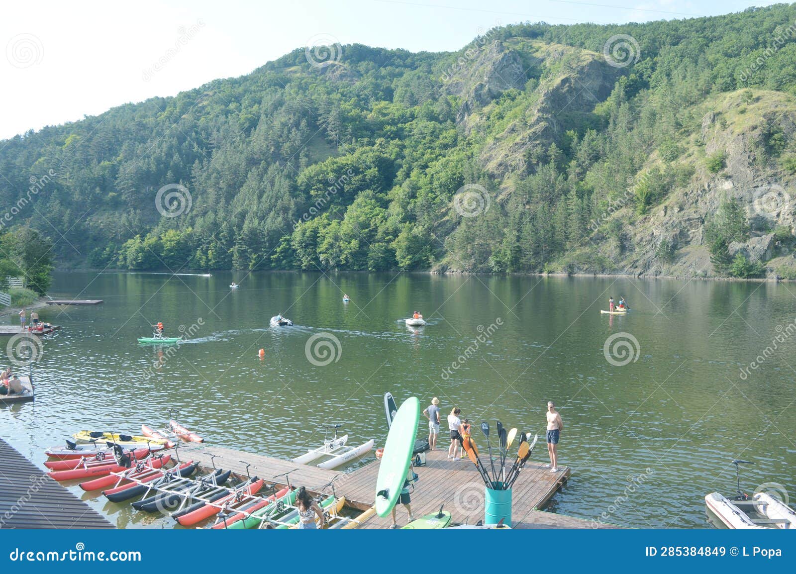 The Lake Tarnita, Cluj County, Romania, Editorial Stock Image - Image ...