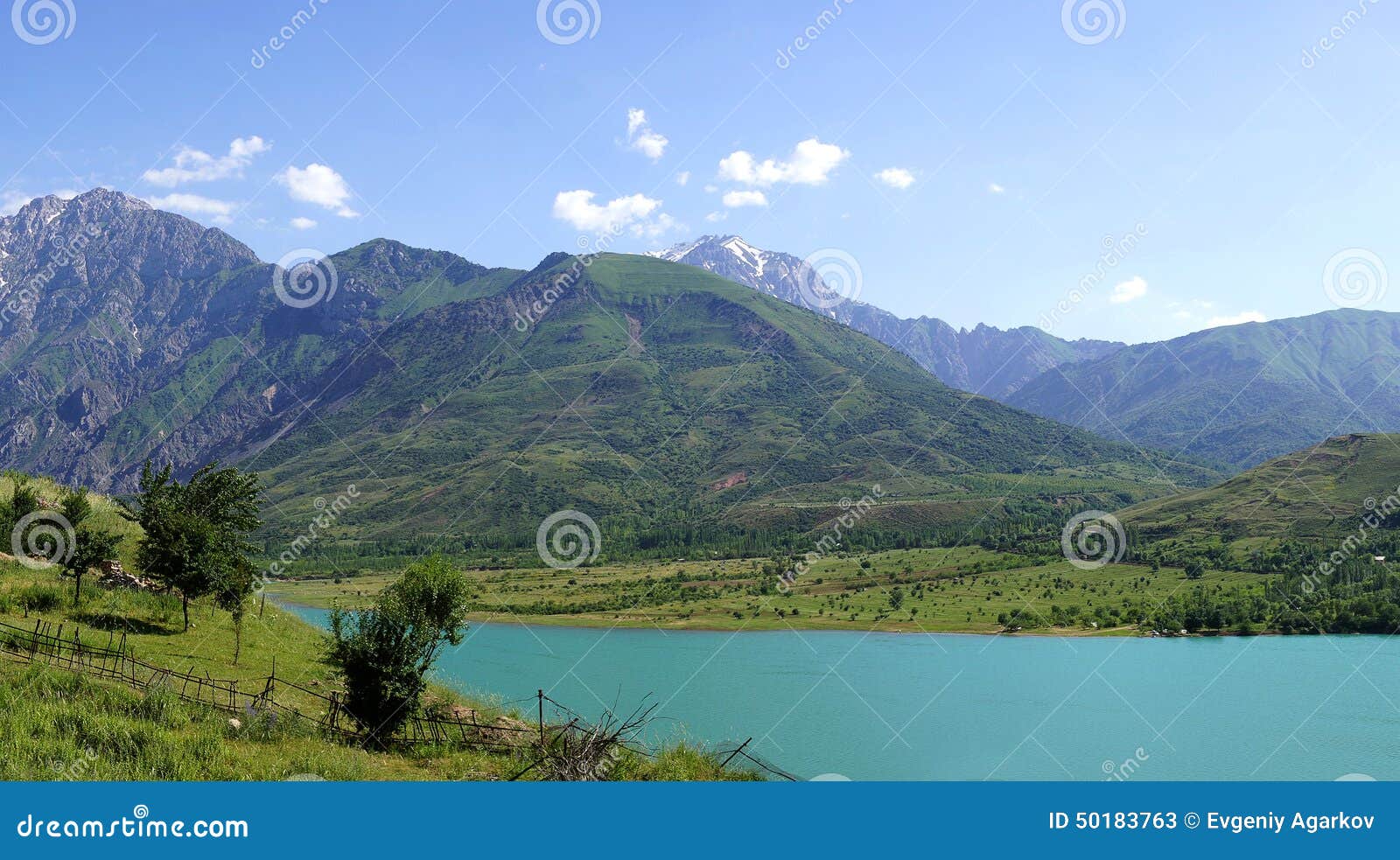 Lake in Tien-Shan Mountains Stock Image - Image of daylight, land: 50183763