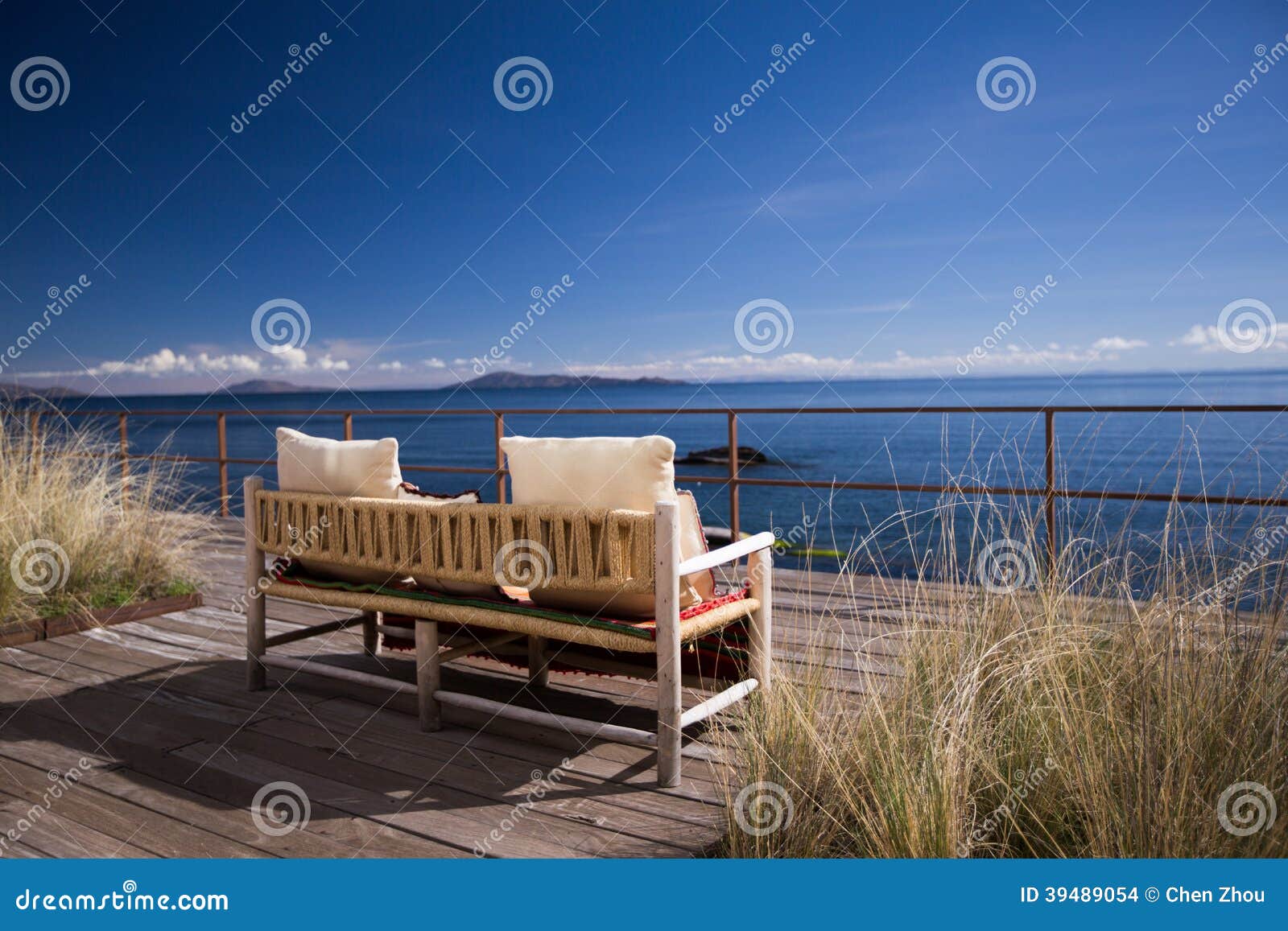 Lake titikaka stock photo. Image of chair, america, titikaka - 39489054