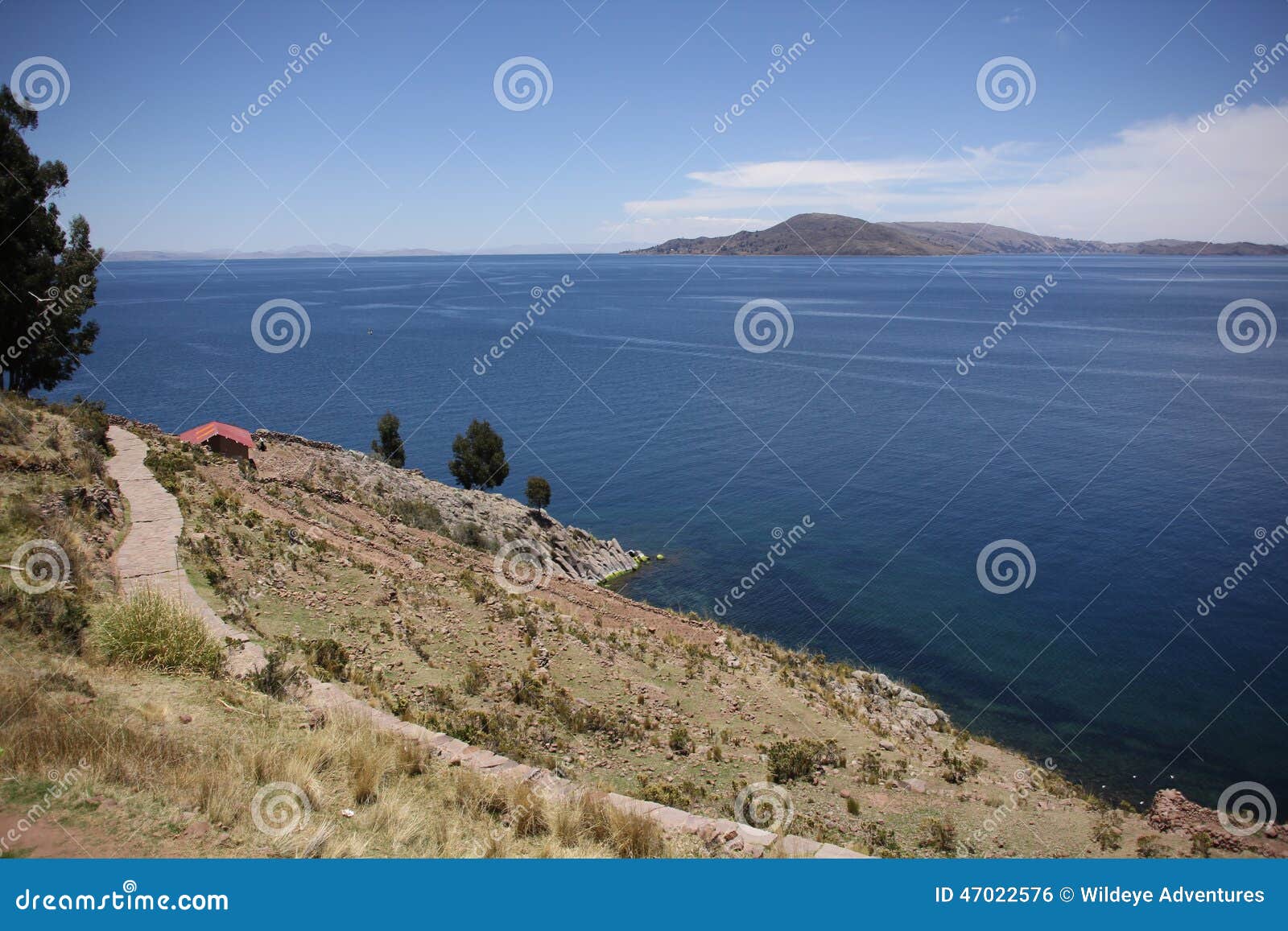 Lake Titikaka stock photo. Image of travelling, perulake - 47022576