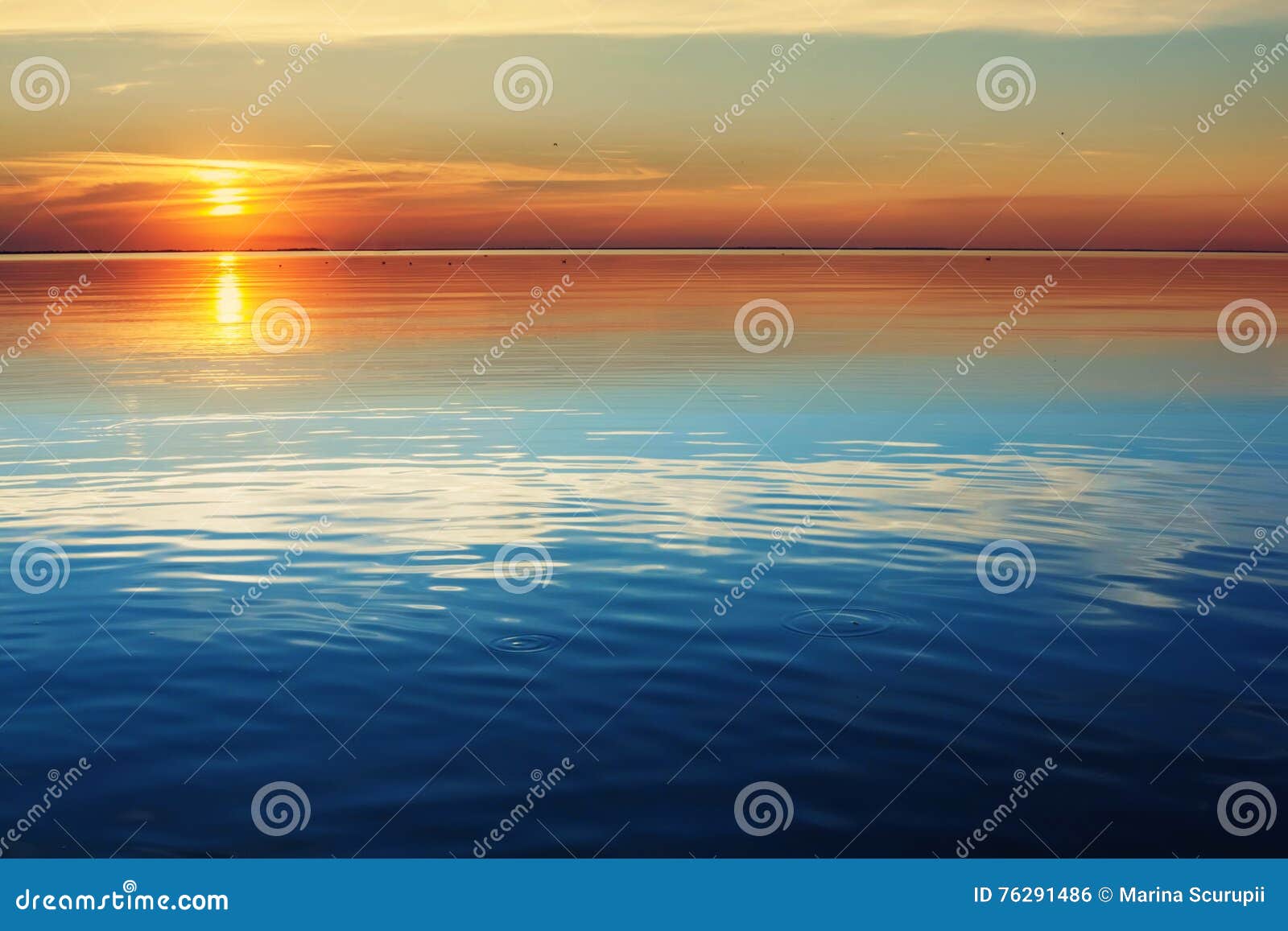 Tranquil Sunset On Holy Island Royalty-Free Stock Photography ...