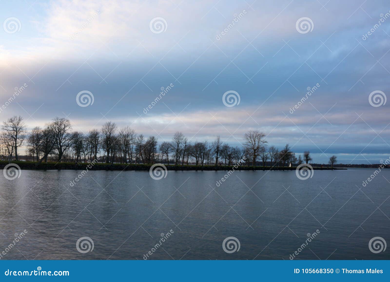 Lake Vattern stock photo. Image of peaceful, swedish - 105668350