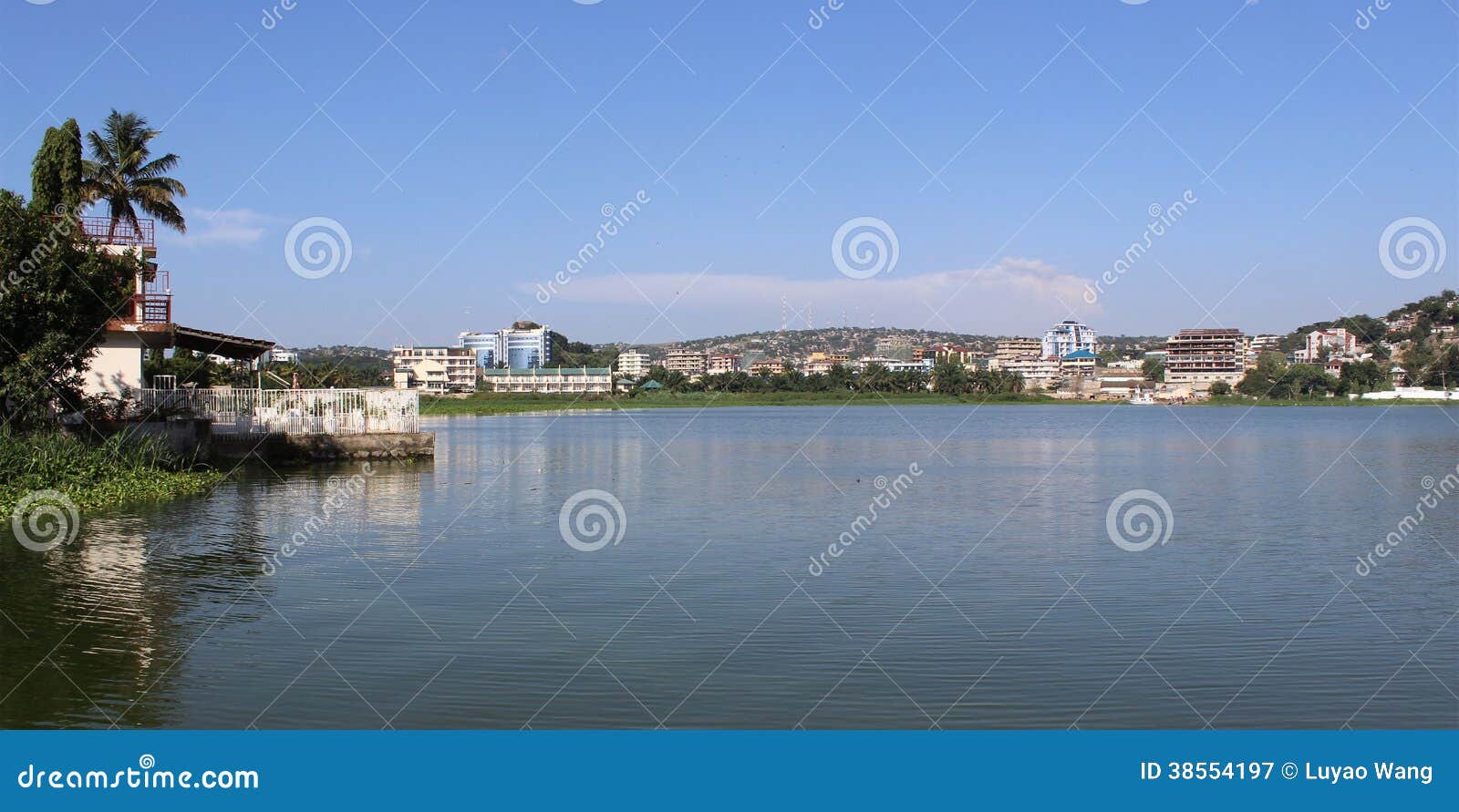 Lake victoria stock image. Image of docking, lake, calm - 38554197