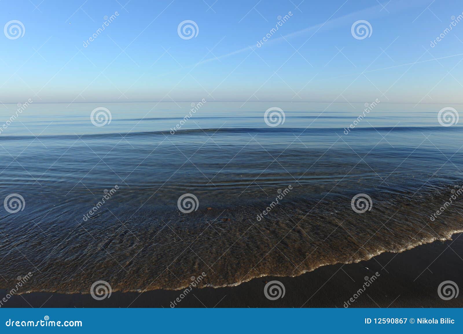 Lake View stock image. Image of morning, beach, nature - 12590867