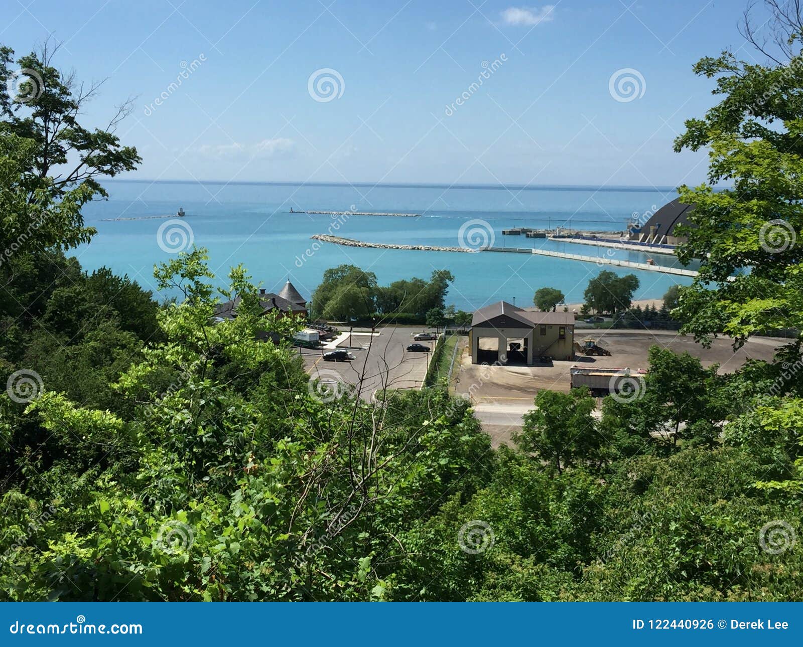 A View of the Lake by Goderich Ontario Canada Stock Photo - Image of ...