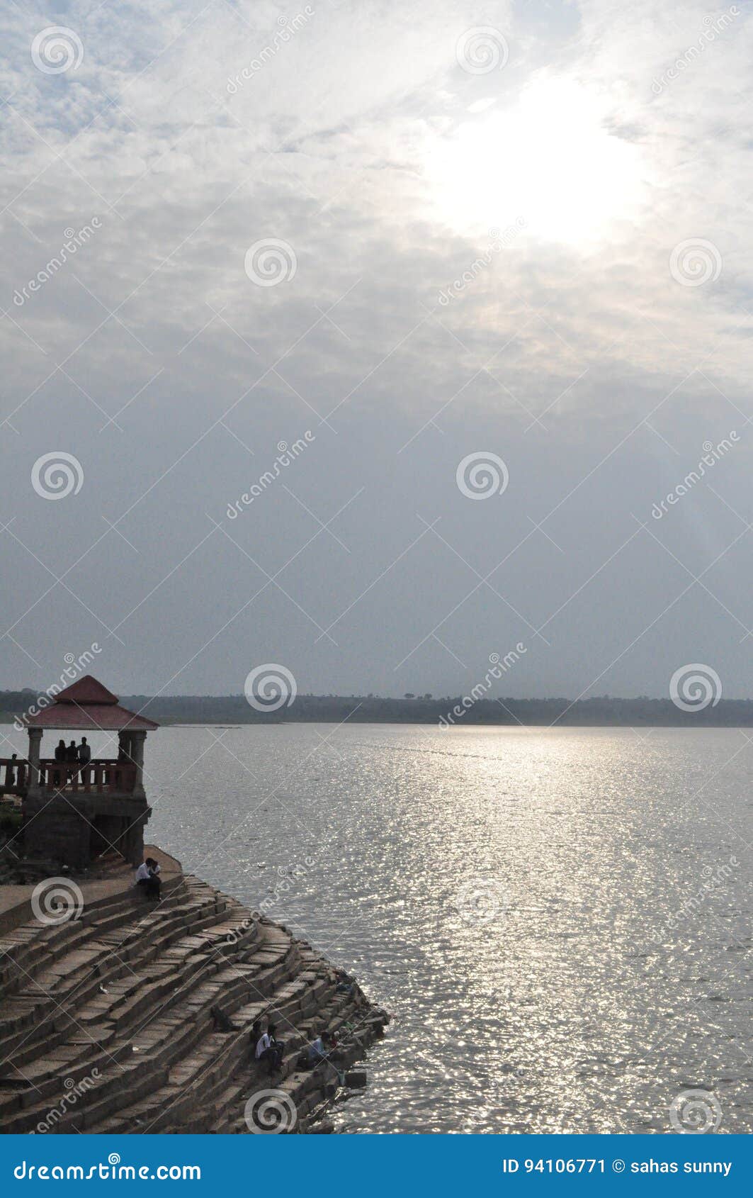 Lake view stock image. Image of rays, waters, lake, beautiful - 94106771