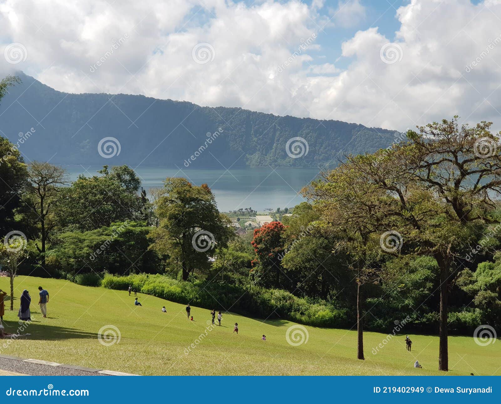 Lake View Kebun Raya Bedugul Stock Image - Image of bedugul, lake ...