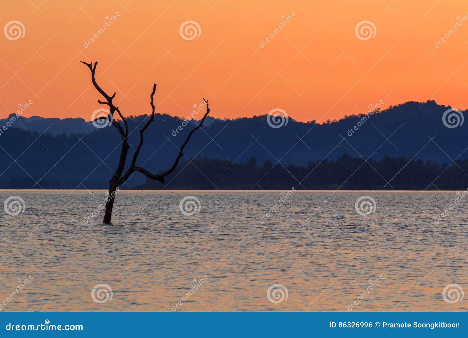 Sunset at the lake stock photo. Image of nature, clouds - 86326996
