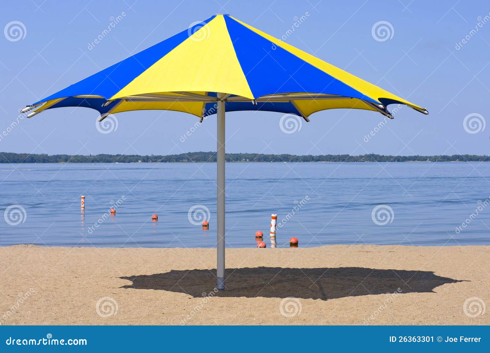 Lake Waconia and Beach stock image. Image of shore, picnic - 26363301